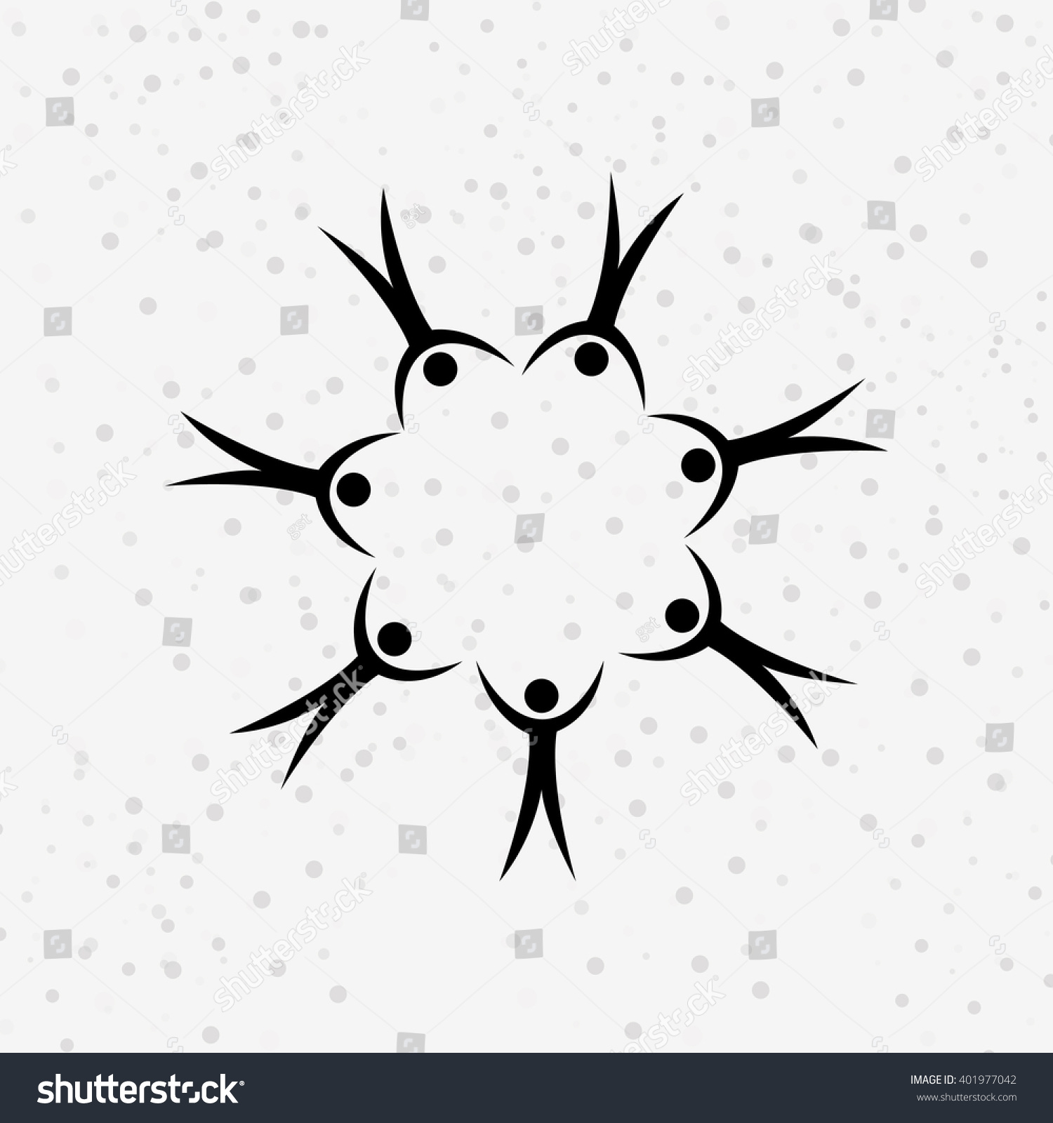 Human Figure Design Stock Vector (Royalty Free) 401977042 | Shutterstock