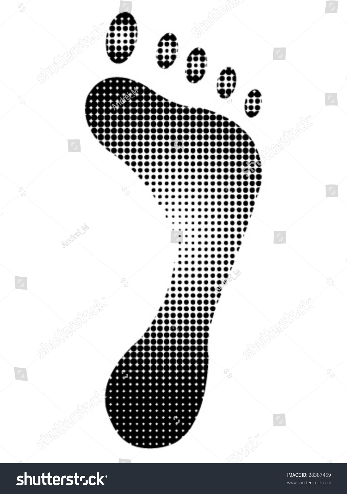 Human Footprint Illustration Stock Vector (Royalty Free) 28387459 ...