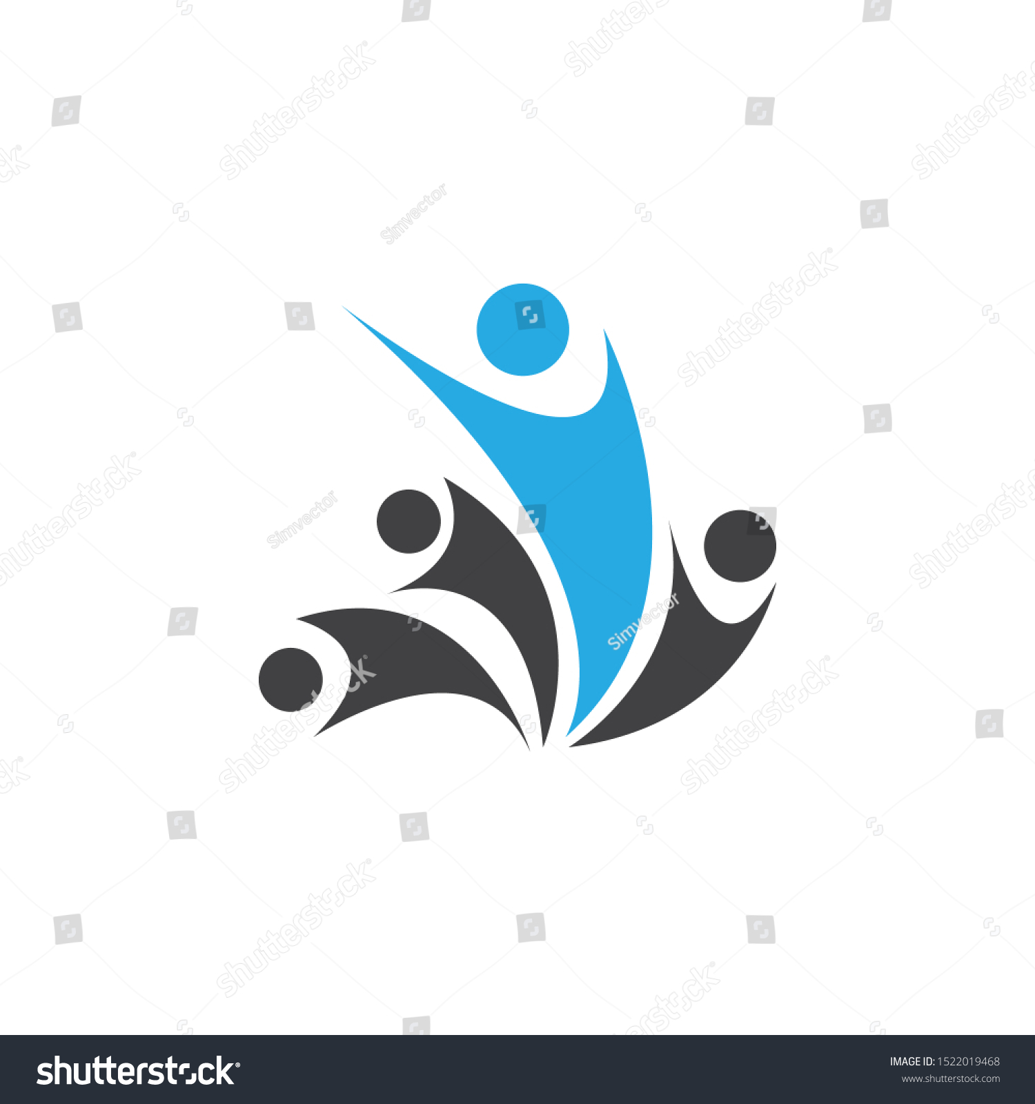 Human Graphic Design Template Vector Isolated: vector de stock (libre ...