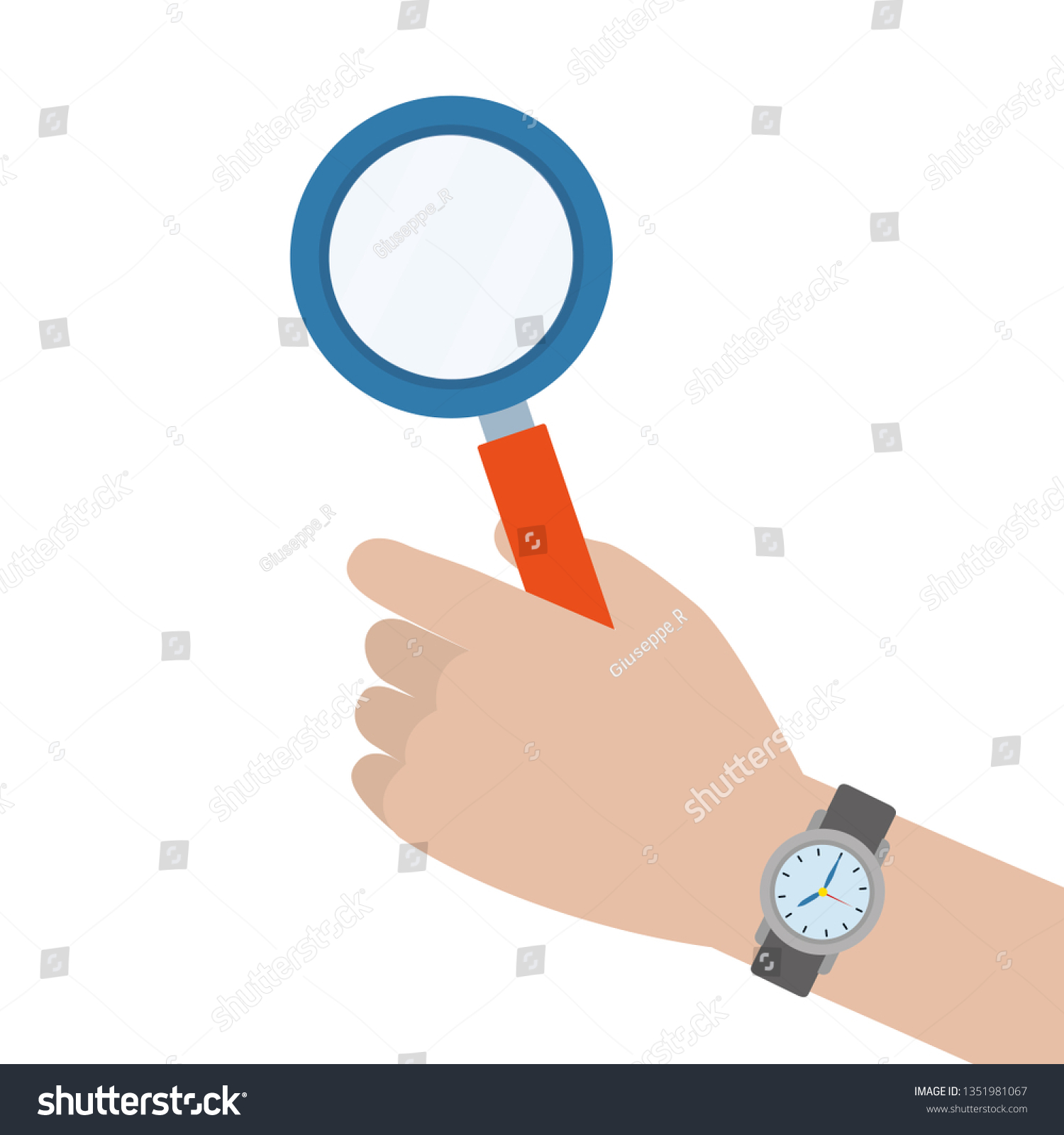 Human Hand Cartoon Stock Vector (Royalty Free) 1351981067