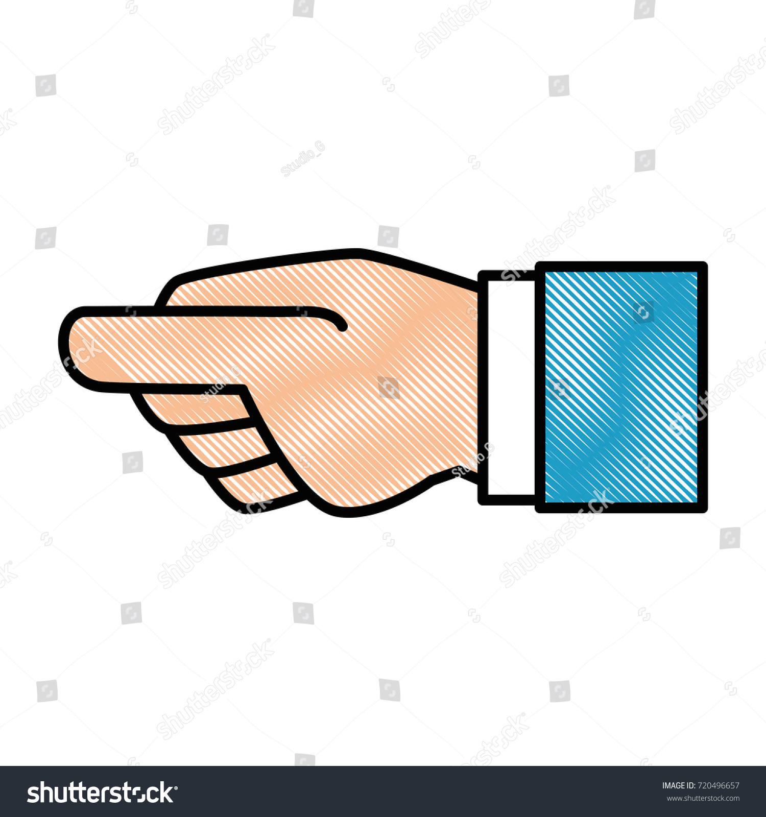 Human Hand Catching Icon Stock Vector (Royalty Free) 720496657 ...