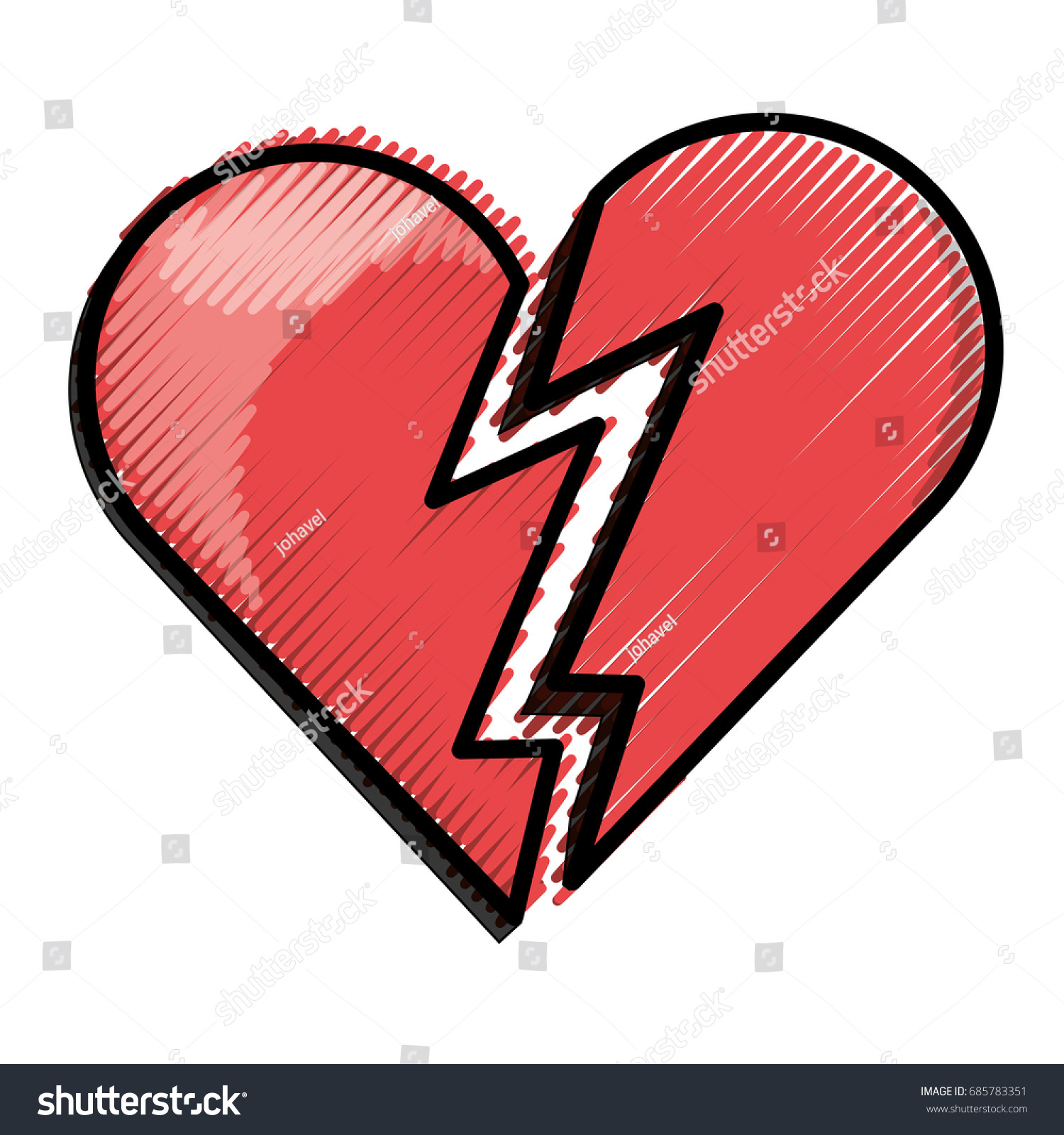 Human Heart Symbol: เวกเตอร์สต็อก (ปลอดค่าลิขสิทธิ์) 685783351 ...