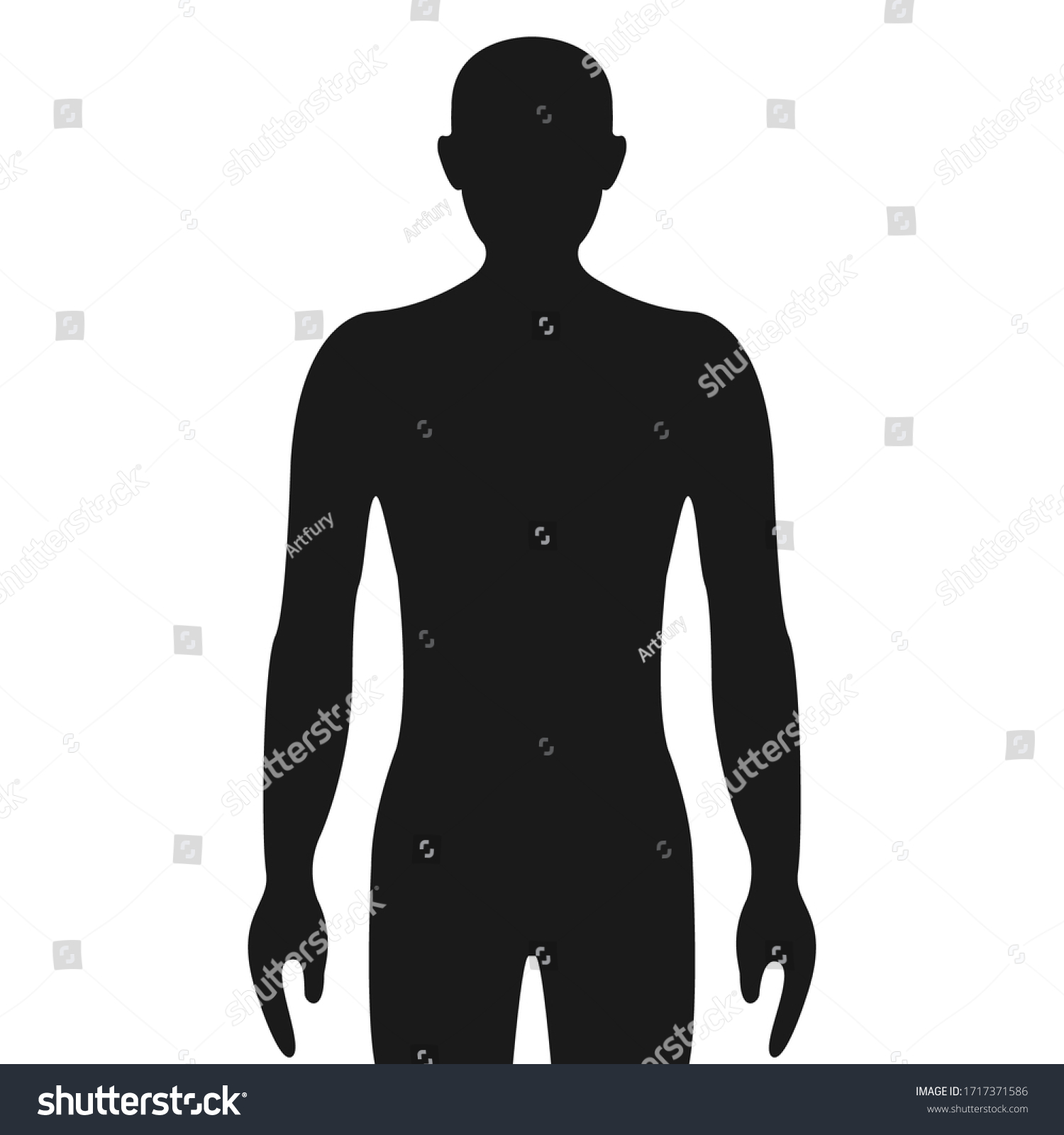 Human Icon Graphic Template Vector Illustration Stock Vector (Royalty ...