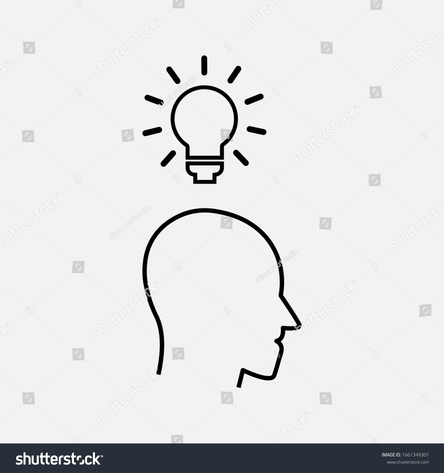 Human Icons Think Get Ideas Vector: เวกเตอร์สต็อก (ปลอดค่าลิขสิทธิ์ ...