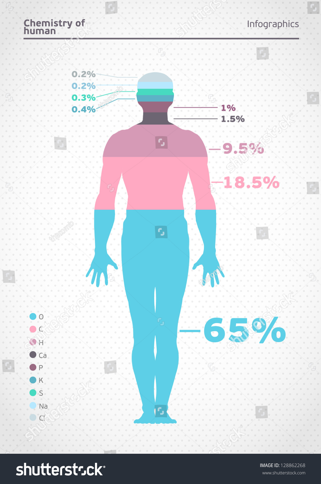 Human Infographics Stock Vector (Royalty Free) 128862268 | Shutterstock