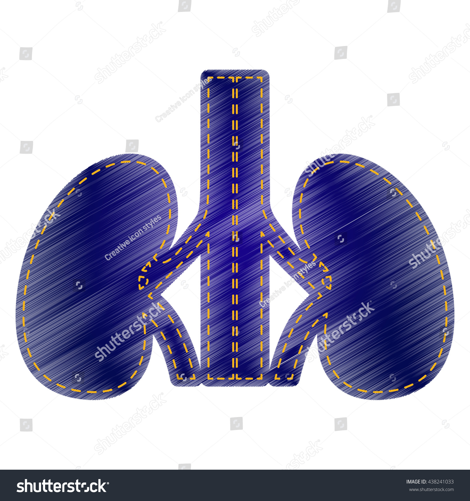 Human Kidneys Sign Stock Vector (Royalty Free) 438241033