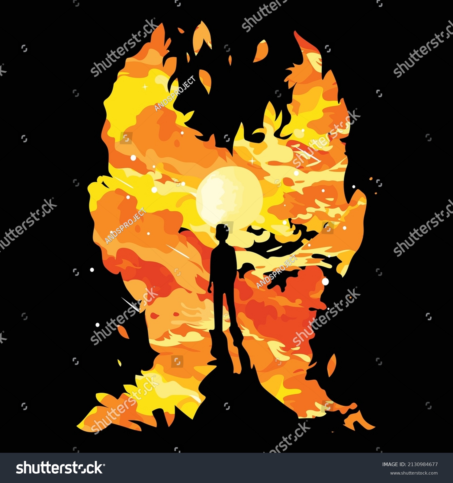 Human Mind Imagination Vector Illustration Stock Vector (Royalty Free ...