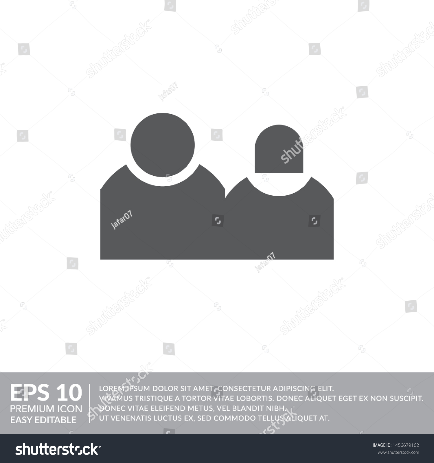 Human People Icon Vector Template Stock Vector (Royalty Free ...