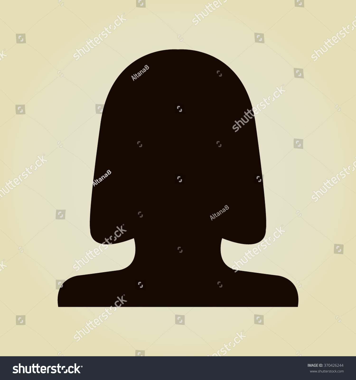 Human Profile Picture Stock Vector (Royalty Free) 370426244 | Shutterstock