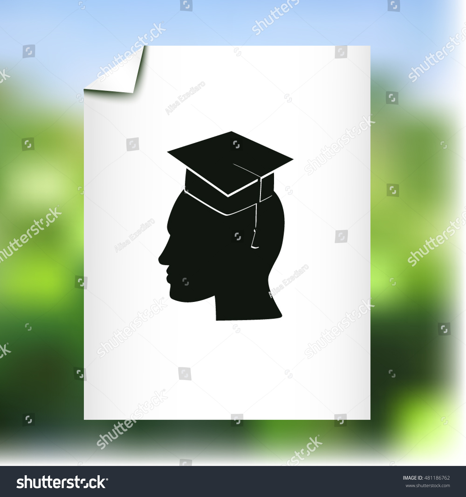 Human Profile Vector Icon Stock Vector (Royalty Free) 481186762 ...