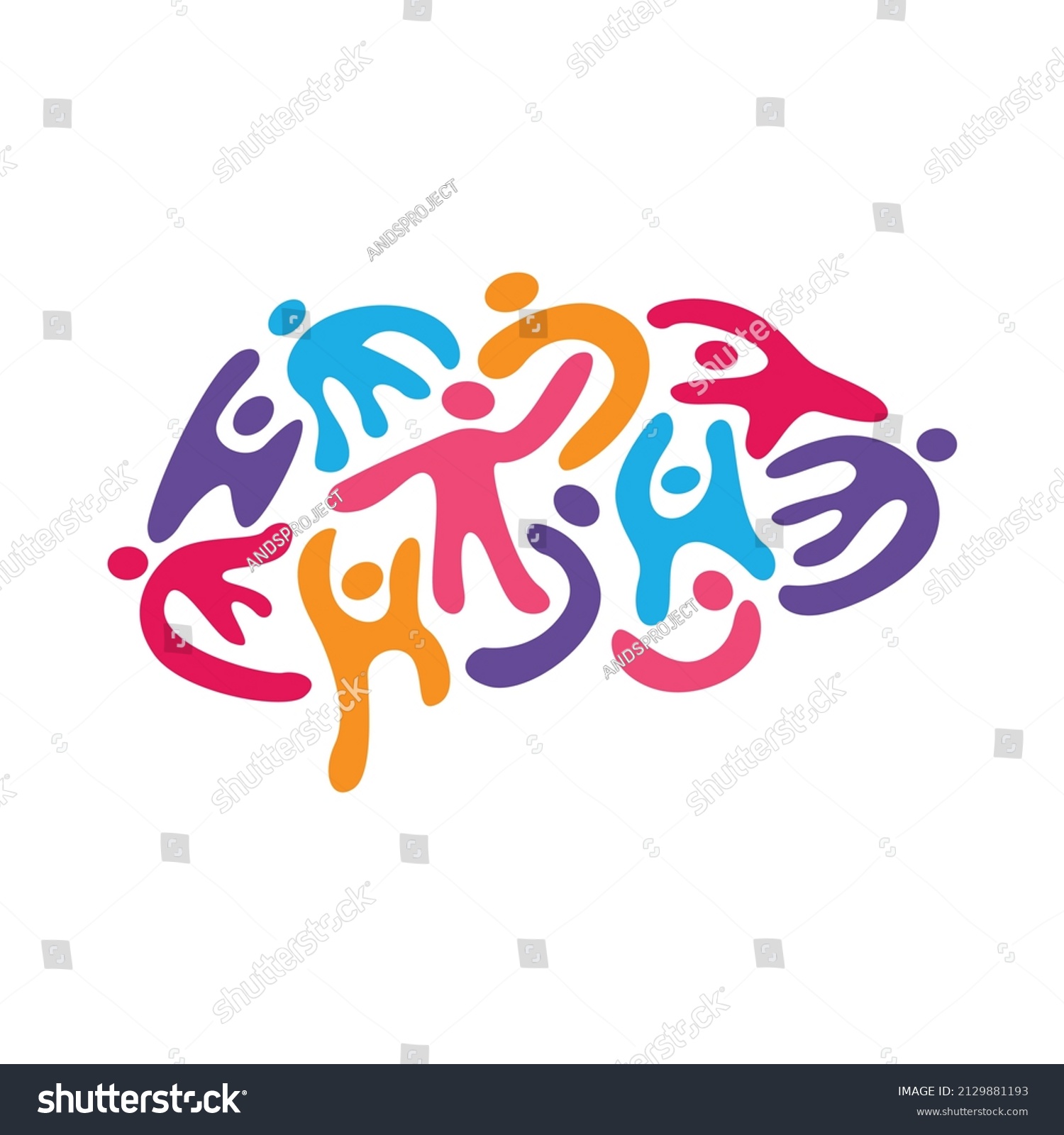 Human Relationship Vector Icon Illustration Stock Vector (Royalty Free ...