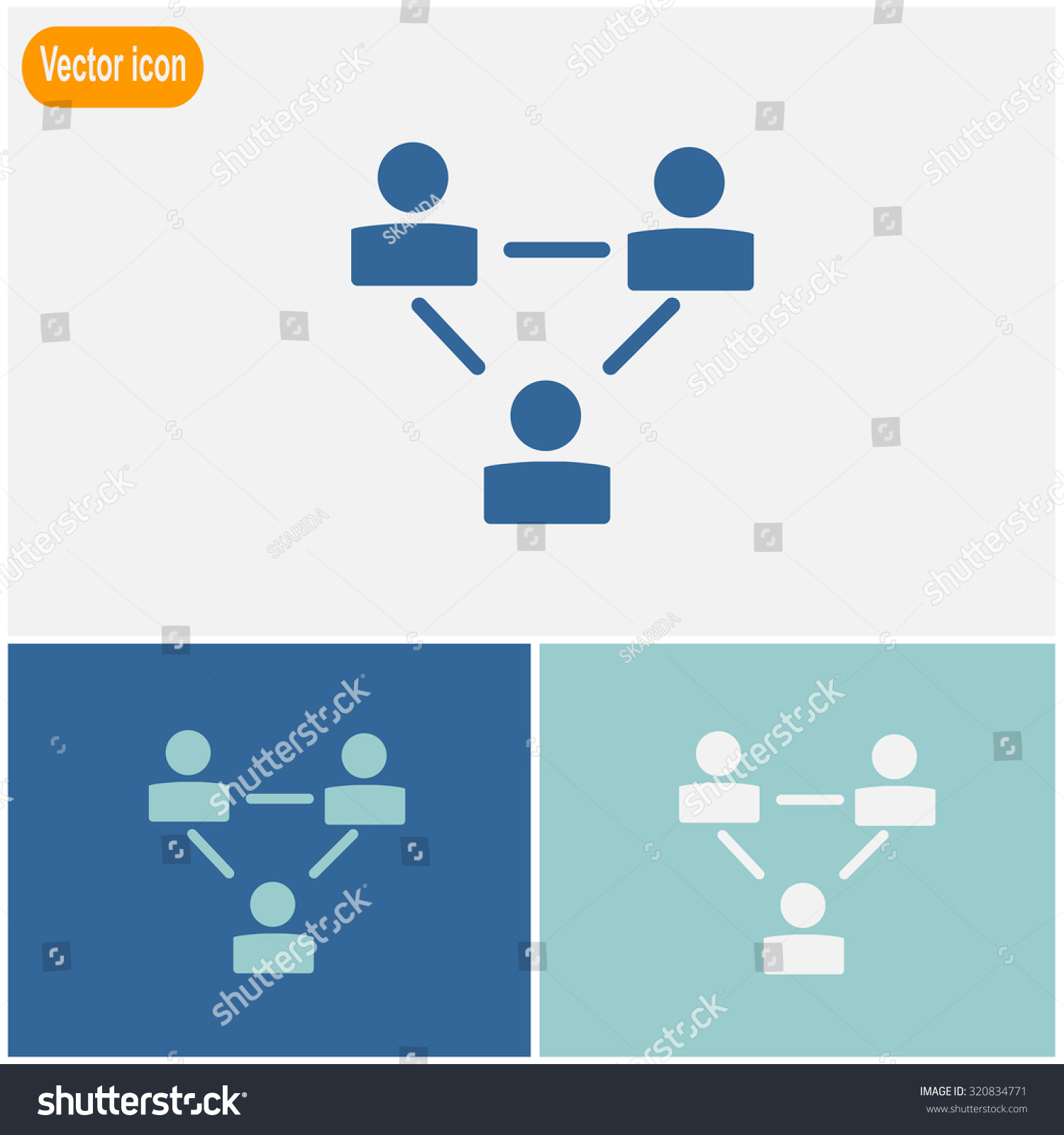 Human Resource Management Icon Set Stock Vector (Royalty Free ...