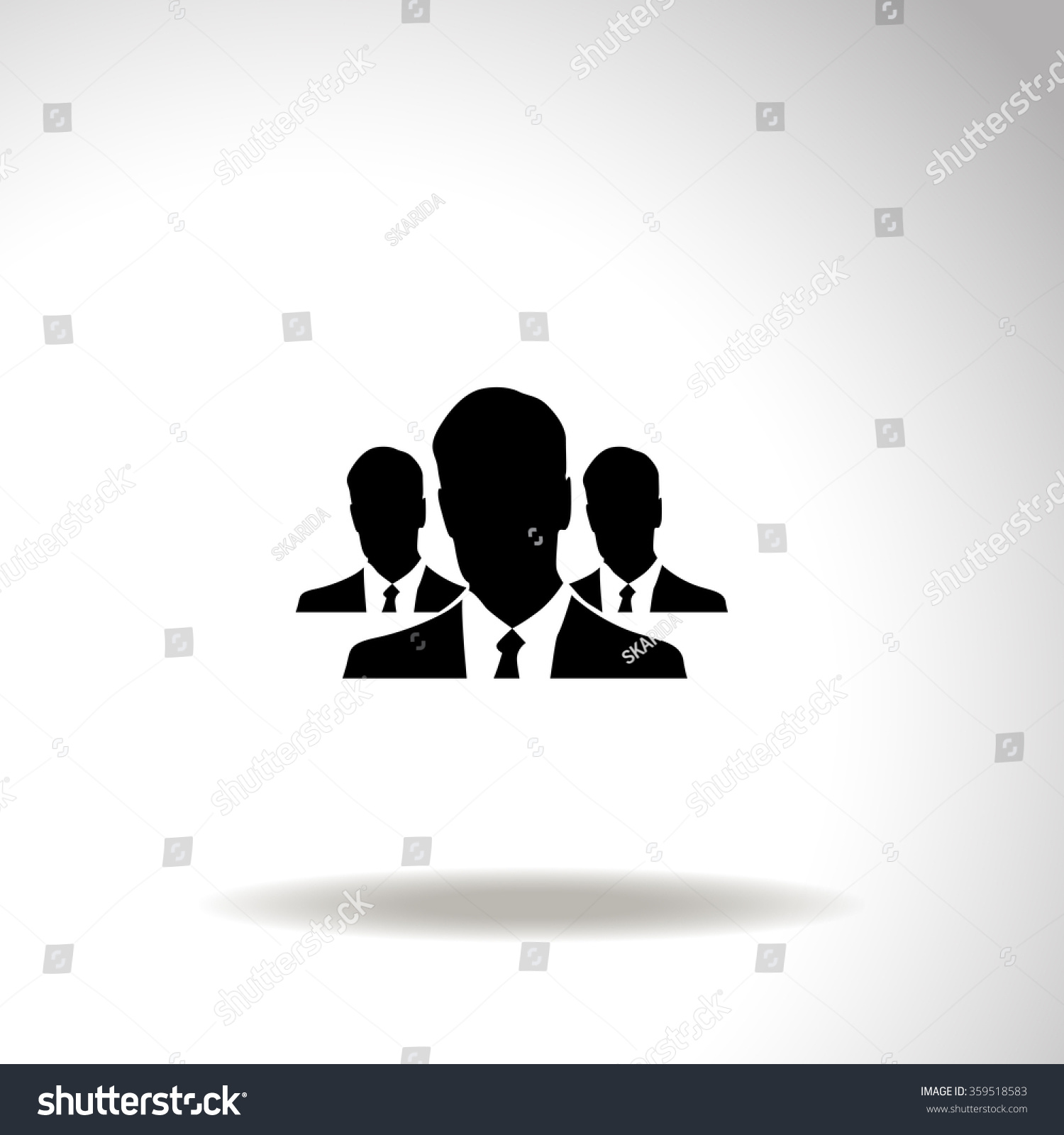 Human Resource Management Icon Set Stock Vector (Royalty Free ...