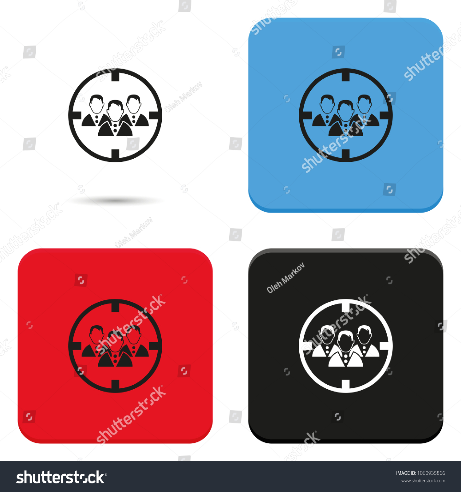 Human Resources Flat Vector Illustration Headhunter Stock Vector ... Human Resources Flat Vector Illustration Headhunter Stock Vector ...