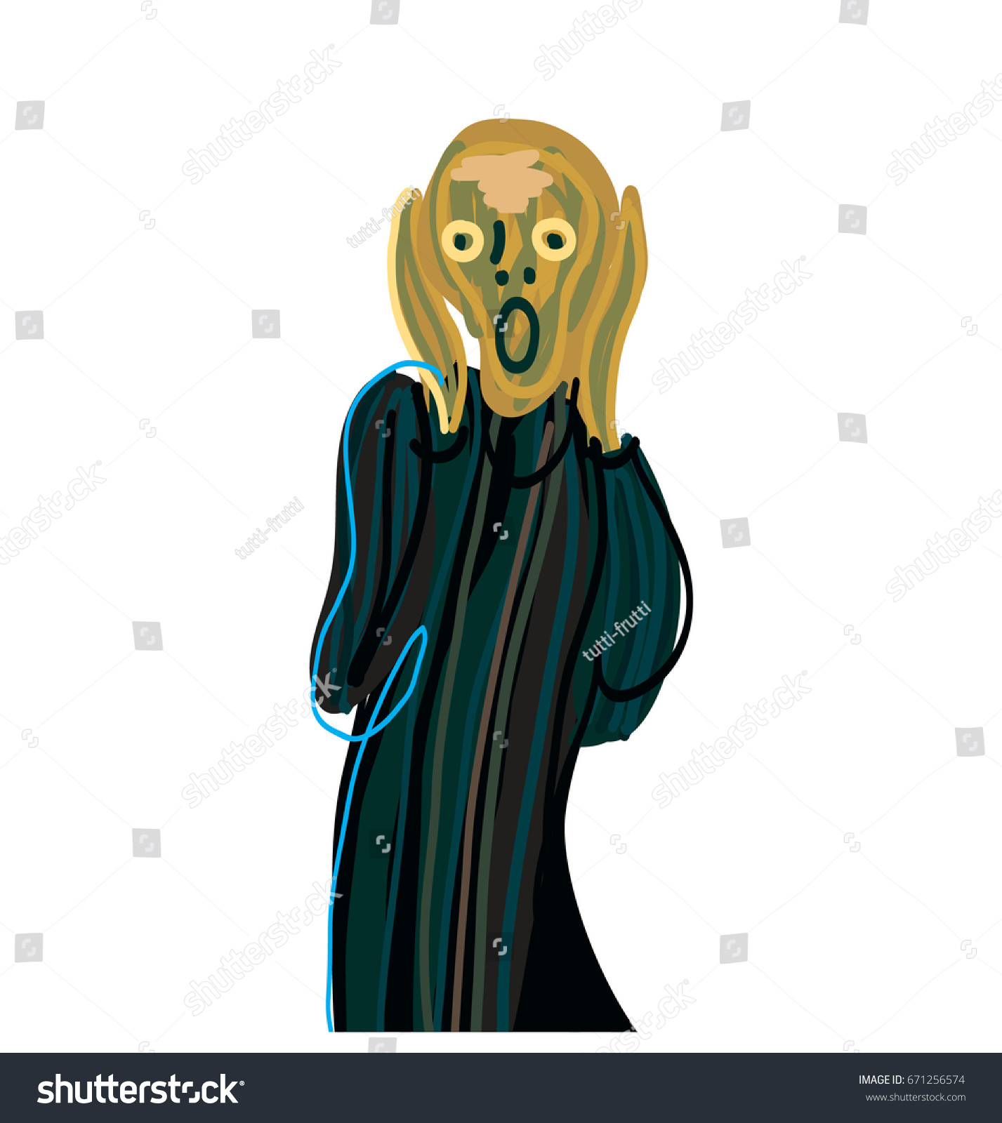 176 Munch scream Images, Stock Photos & Vectors | Shutterstock