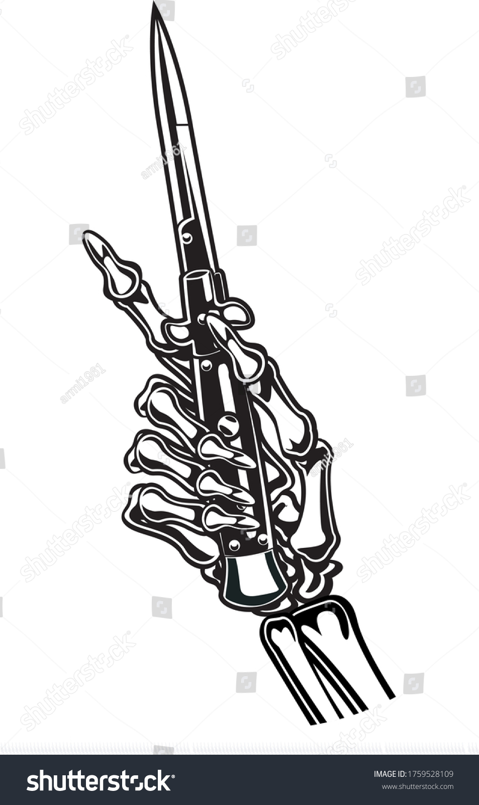 5,104 Skeleton knife Images, Stock Photos & Vectors | Shutterstock