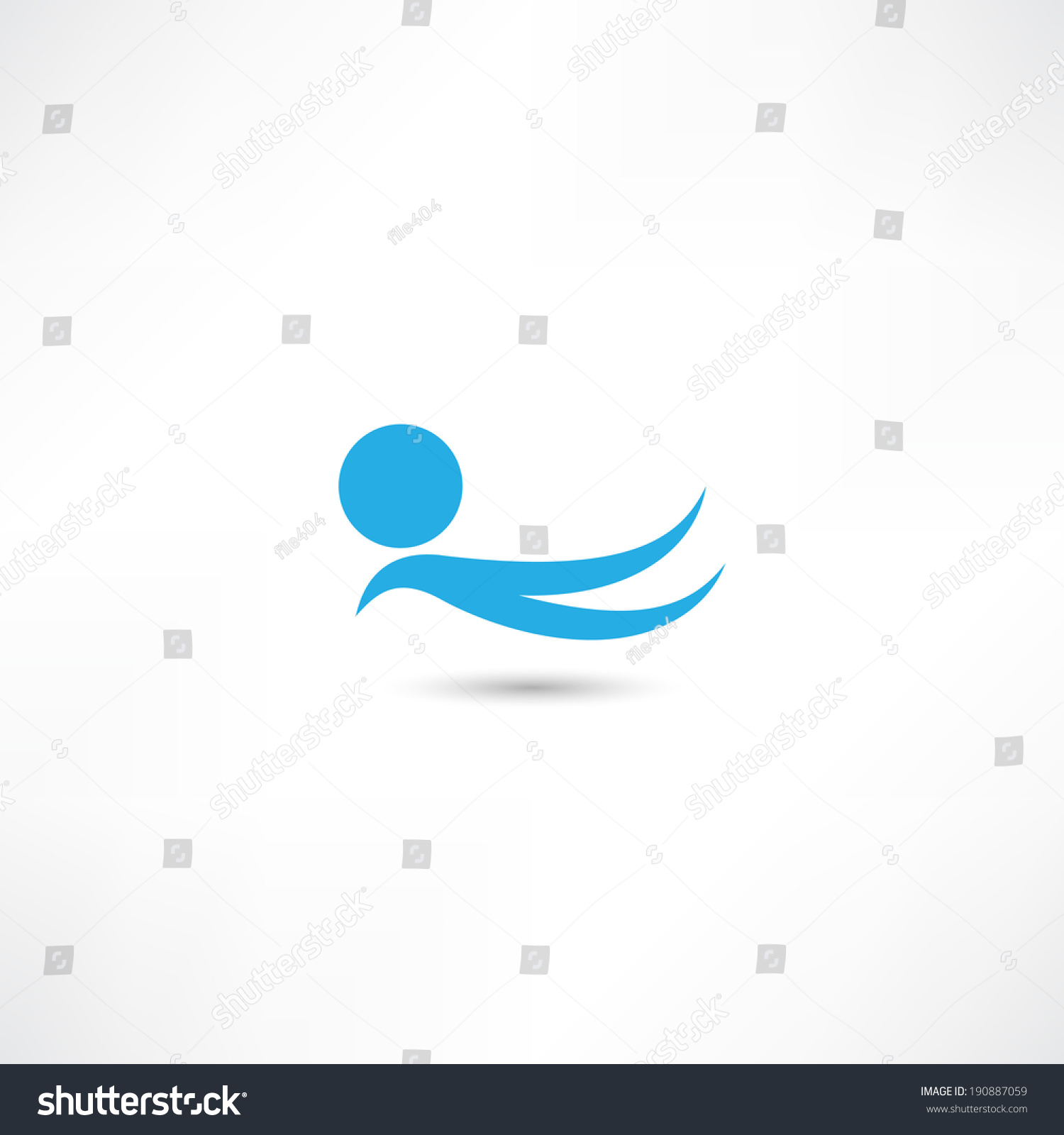 Human Symbol Icon Stock Vector (Royalty Free) 190887059 | Shutterstock