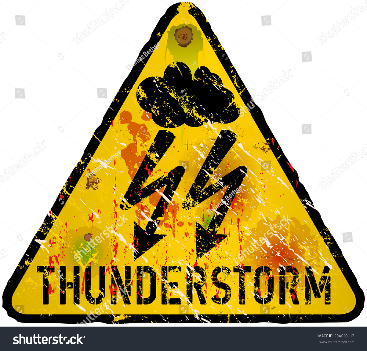 Hurricane Warning Sign Heavy Weathered Vector: เวกเตอร์สต็อก (ปลอดค่า ...