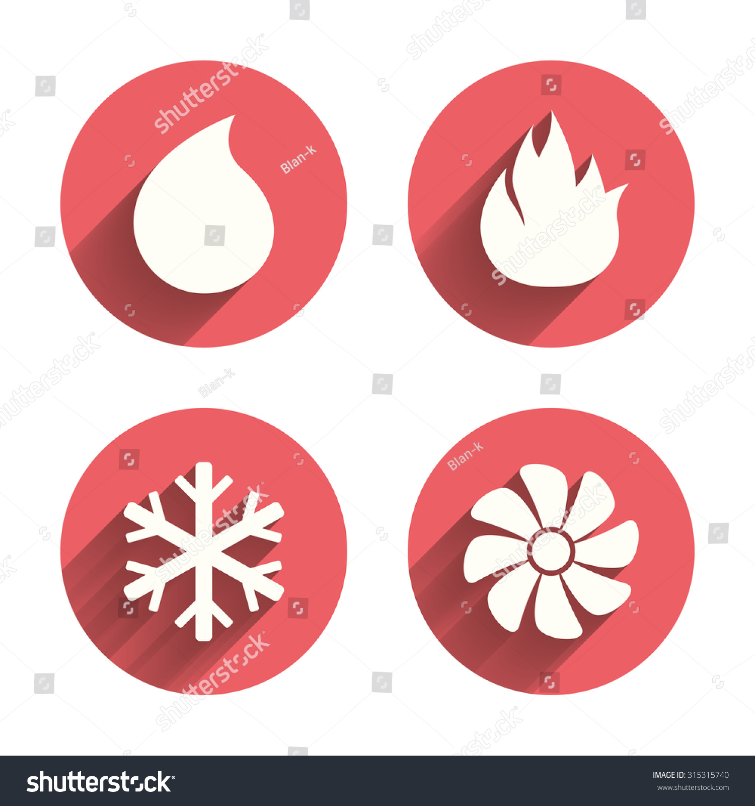 Hvac Icons Heating Ventilating Air Conditioning Stock Vector (Royalty ... Hvac Icons Heating Ventilating Air Conditioning Stock Vector (Royalty ...