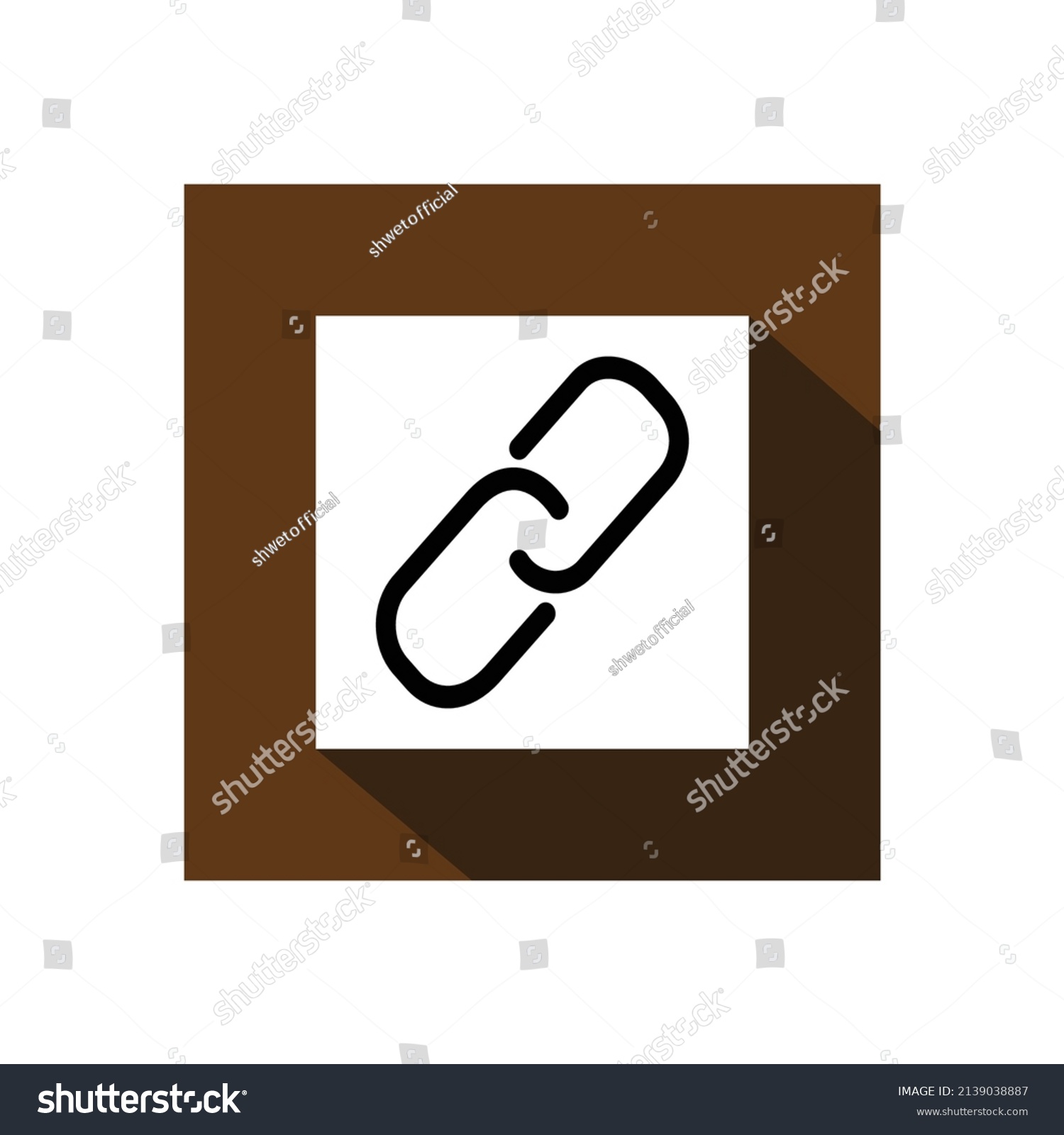 Hyperlink Icon Technology Icon Vector Illustration Stock Vector ...