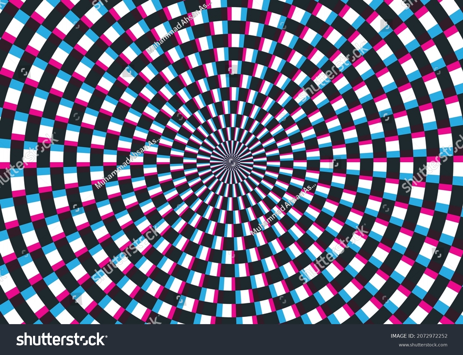 Hypnosis Background Pattern Seamless Vector Sketch Stock Vector ...