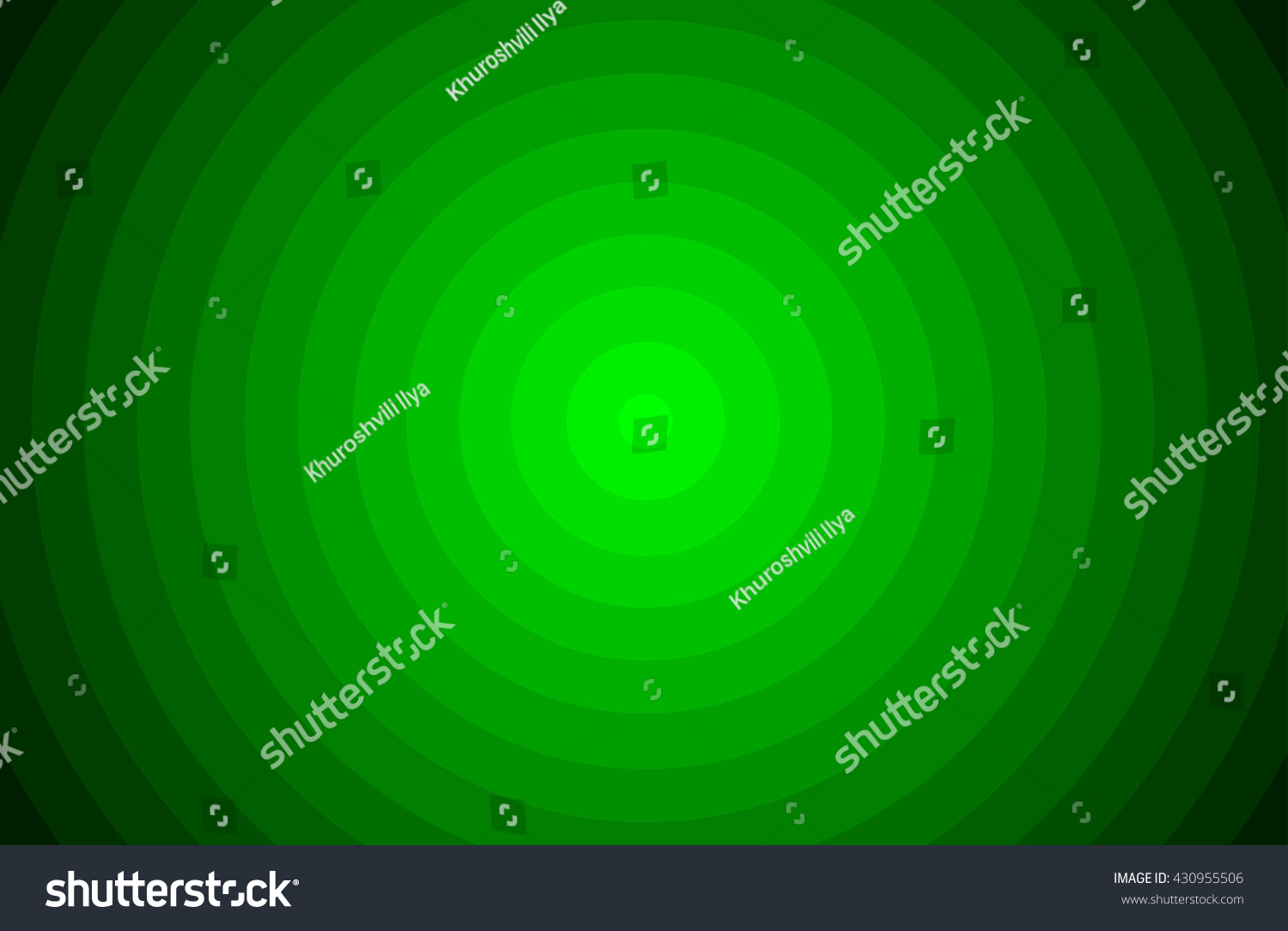 Hypnotic Green Circle Colors Vector Stock Vector (Royalty Free ...