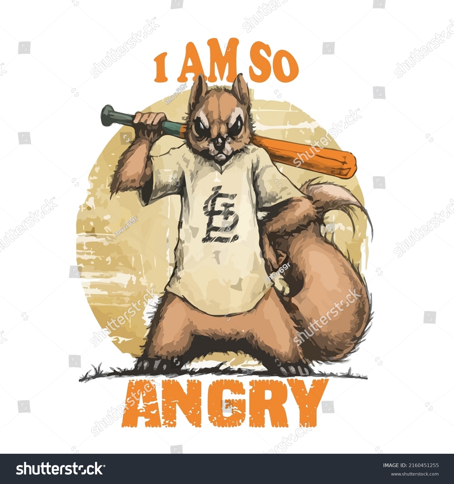 Angry Poster Stock Vector (Royalty Free) 2160451255 | Shutterstock