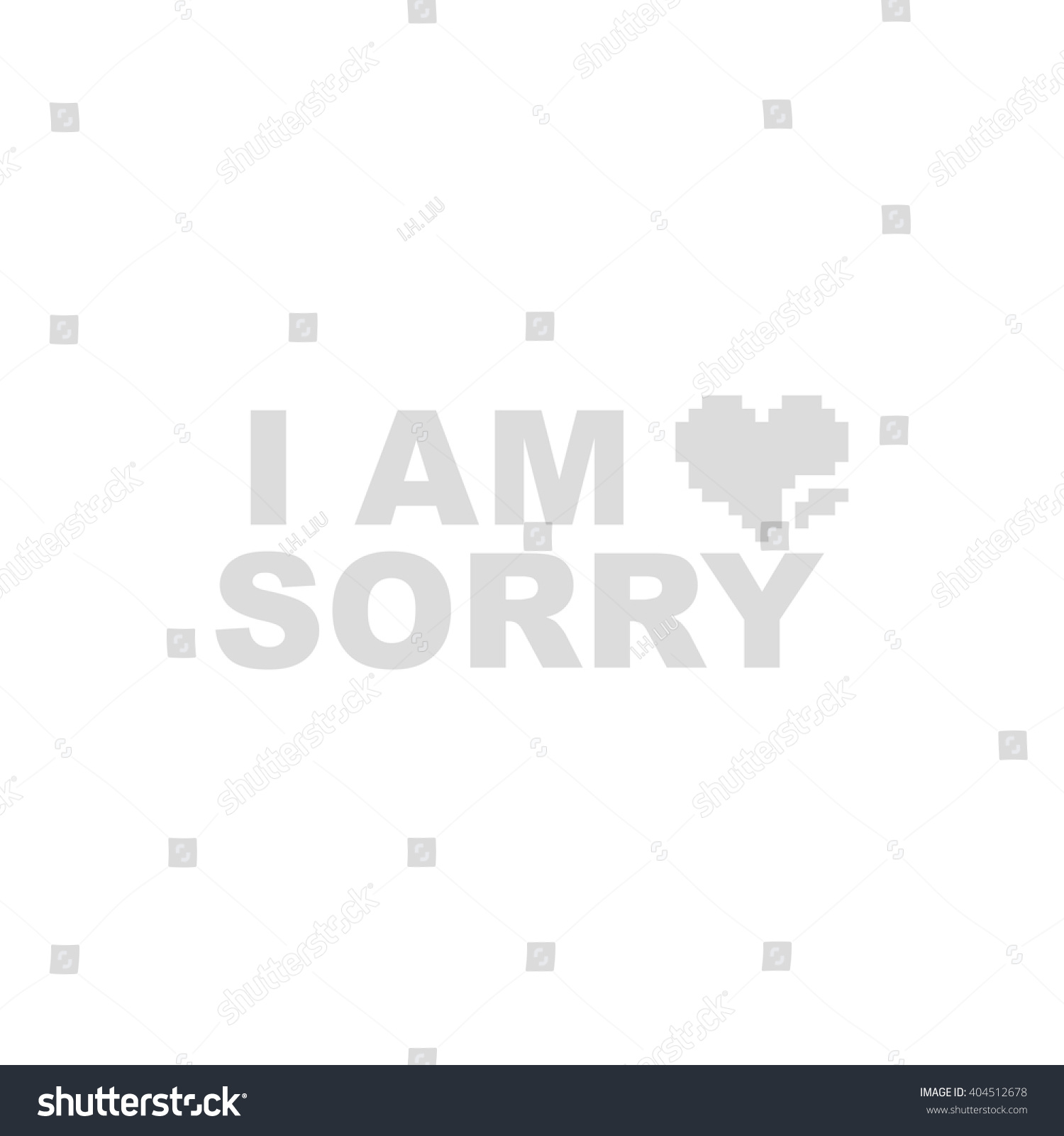 Sorry Stock Vector (Royalty Free) 404512678 | Shutterstock