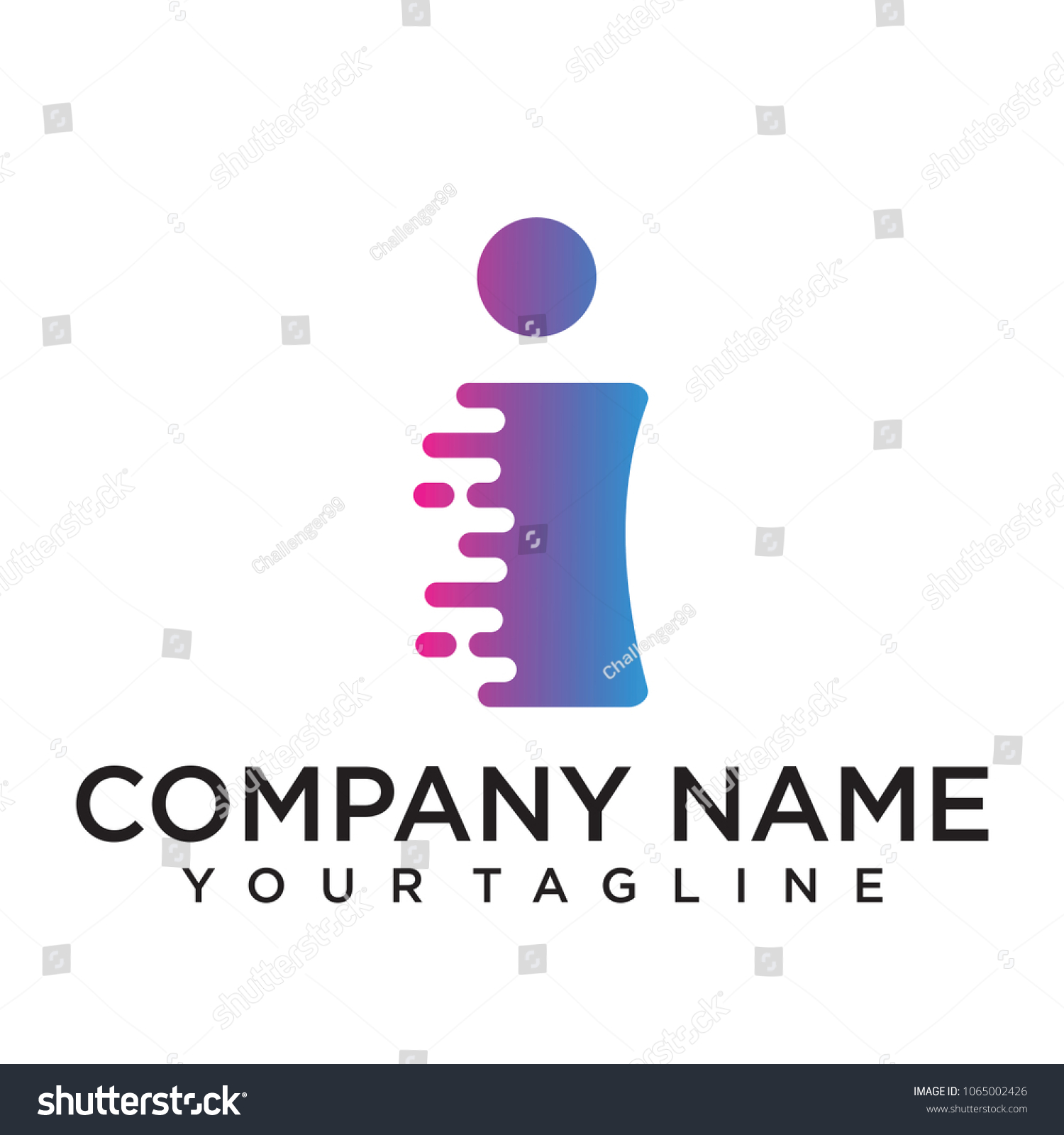 Fast Letter Logo Stock Vector (Royalty Free) 1065002426 | Shutterstock