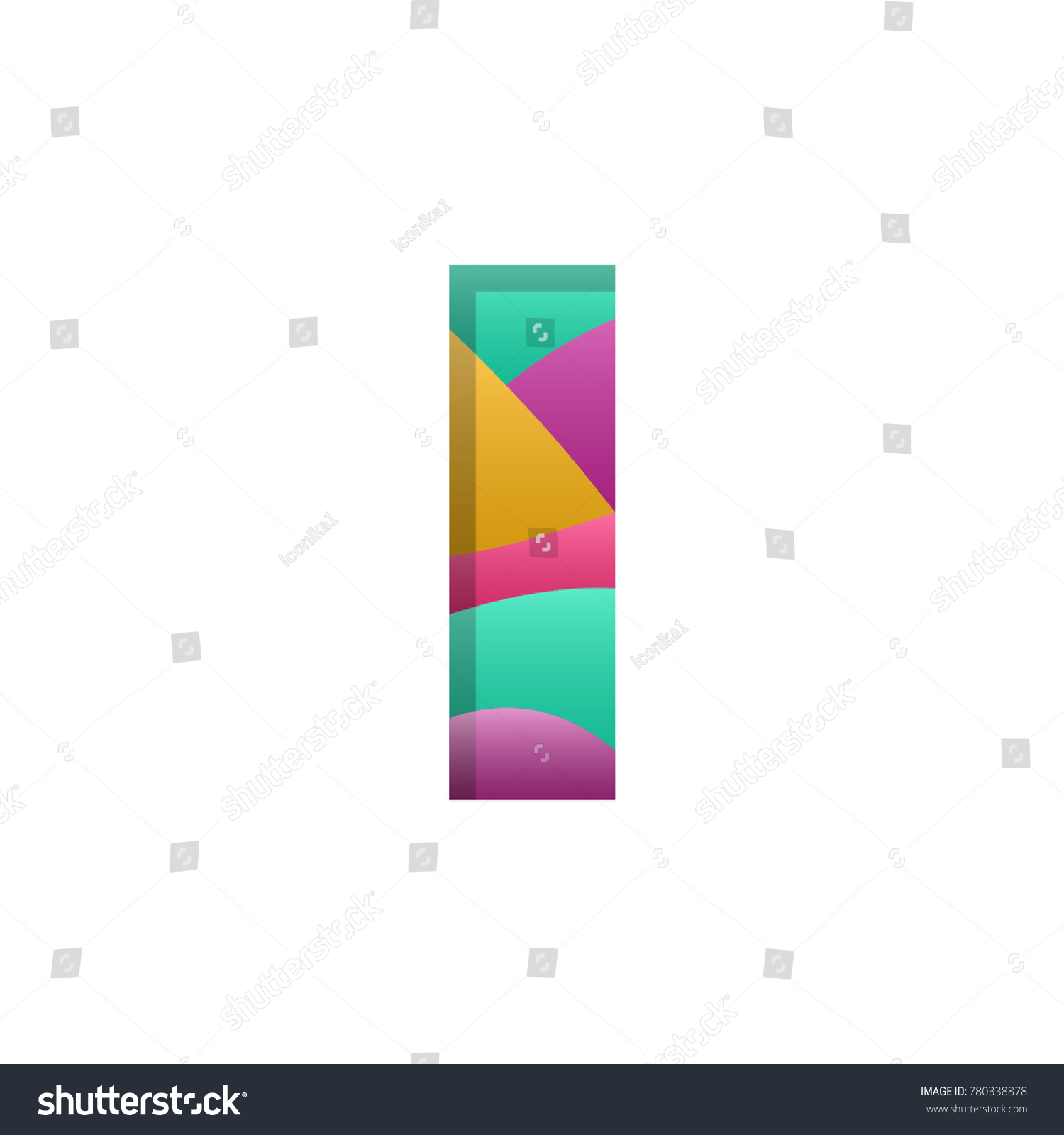 First Character Your Name Icon Stock Vector (Royalty Free) 780338878 ...