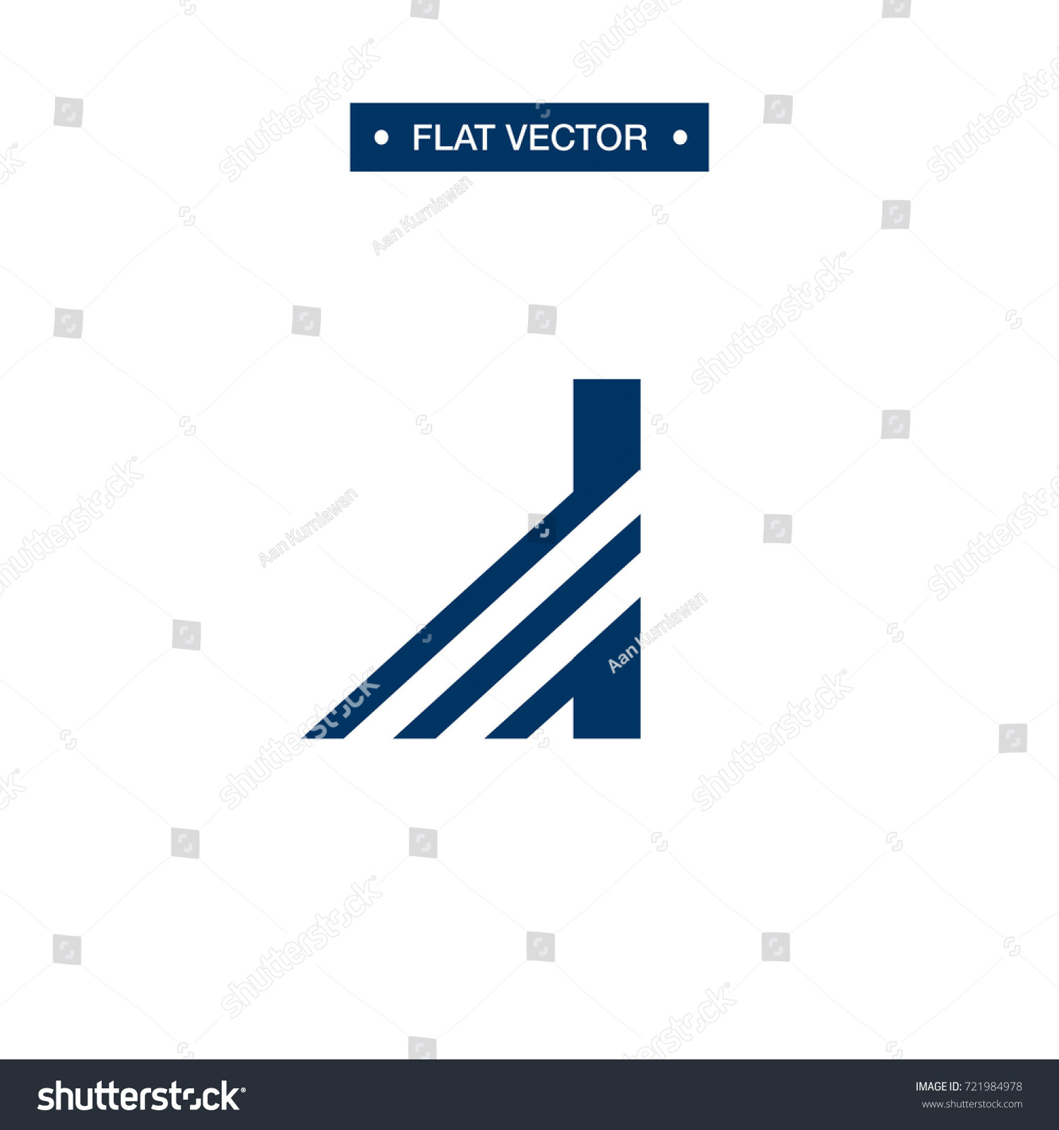 Letter Fast Line Logo Vector Template Stock Vector (Royalty Free) 721984978