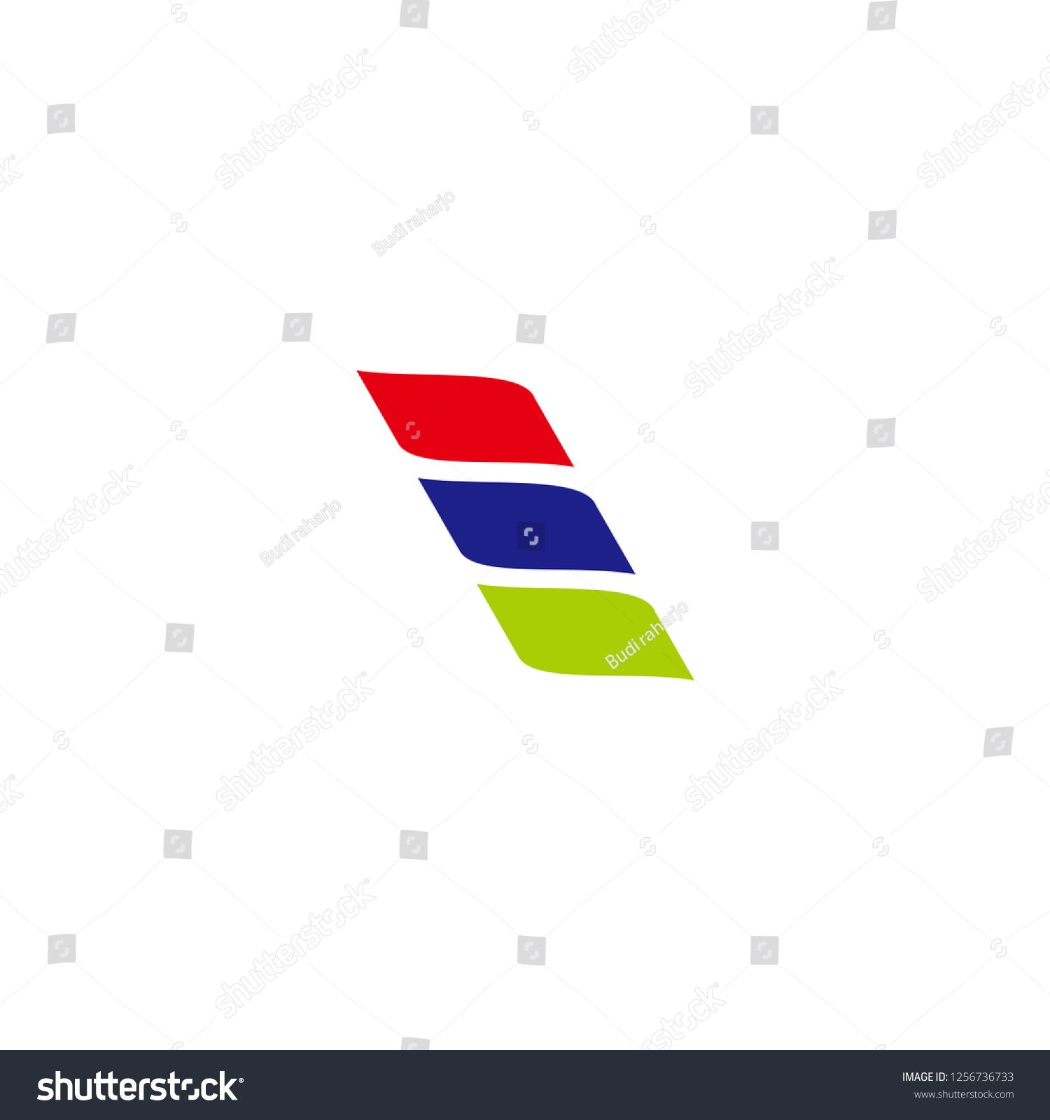 Letter Logo Font Vector: vector de stock (libre de regalías) 1256736733 ...