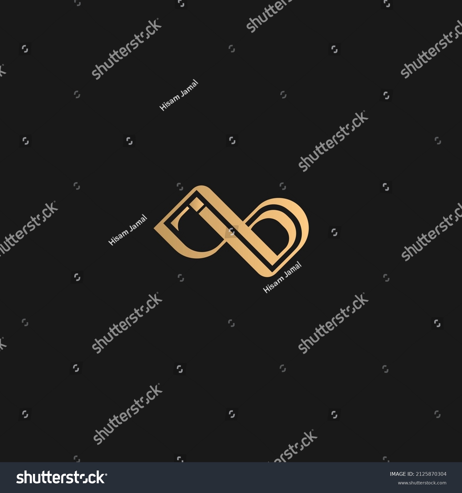 Ib Business Type Logo Vector Initial Stock Vector (Royalty Free ...