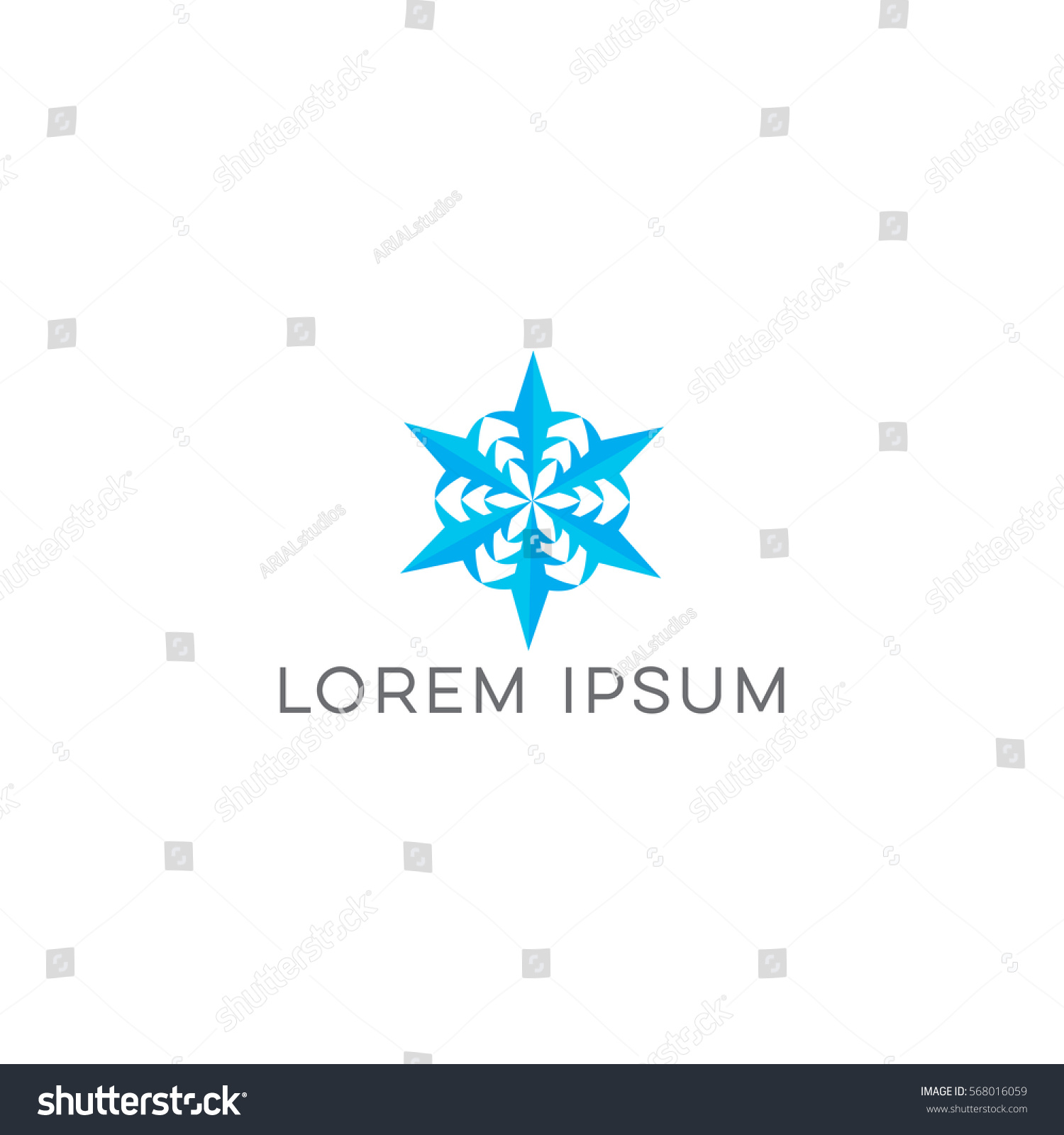 Ice Logo Design Stock Vector (Royalty Free) 568016059 | Shutterstock