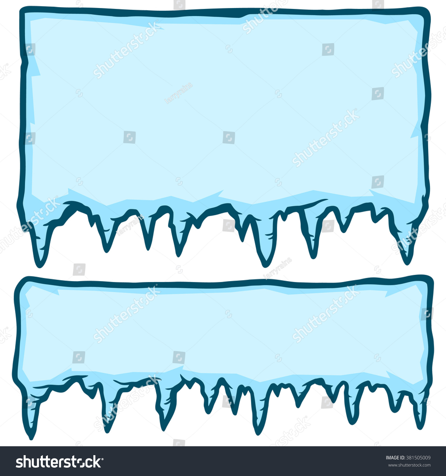 Ice Signs Stock Vector (Royalty Free) 381505009 | Shutterstock