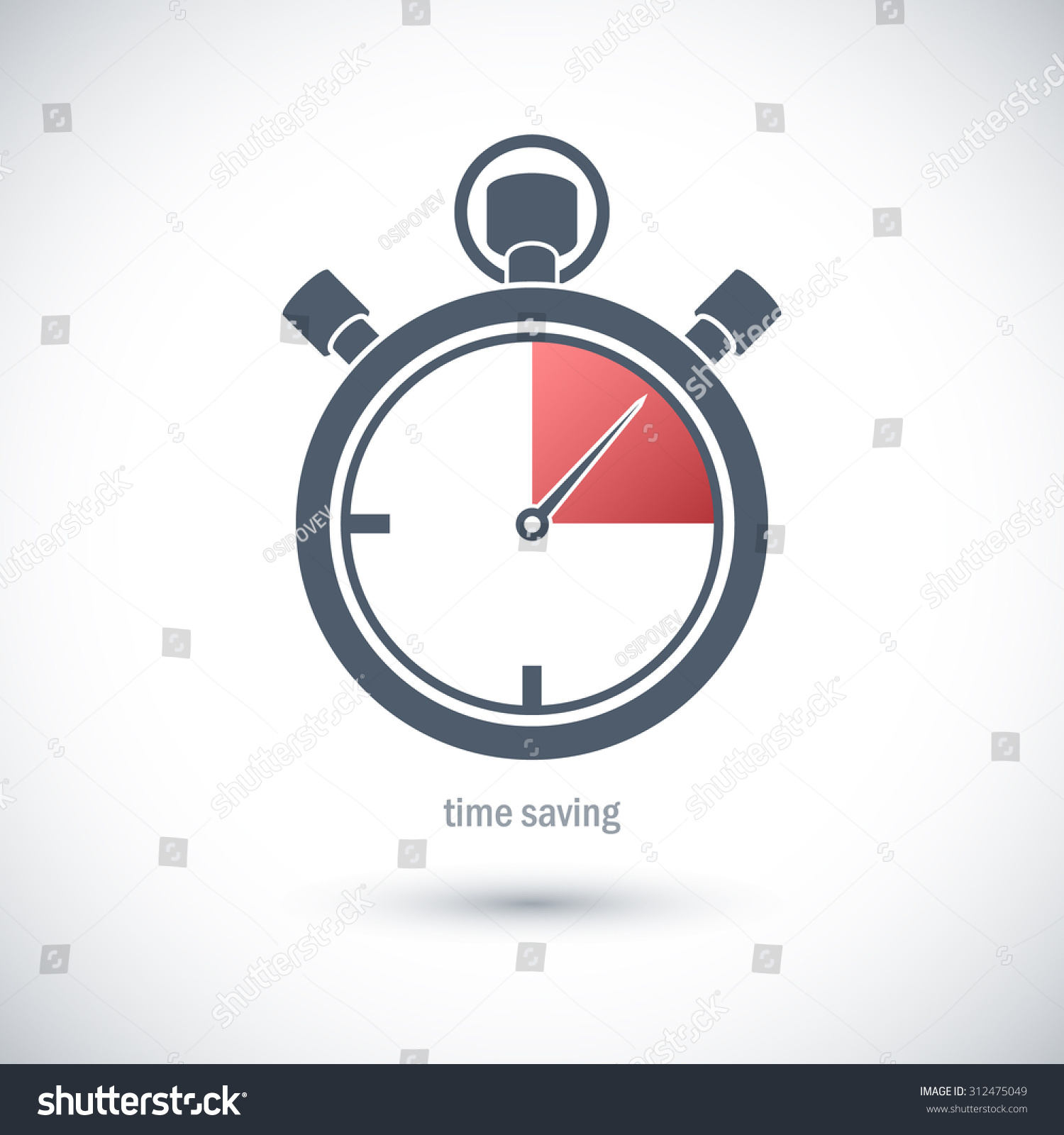 Icon Save Time Stock Vector (Royalty Free) 312475049 - Shutterstock