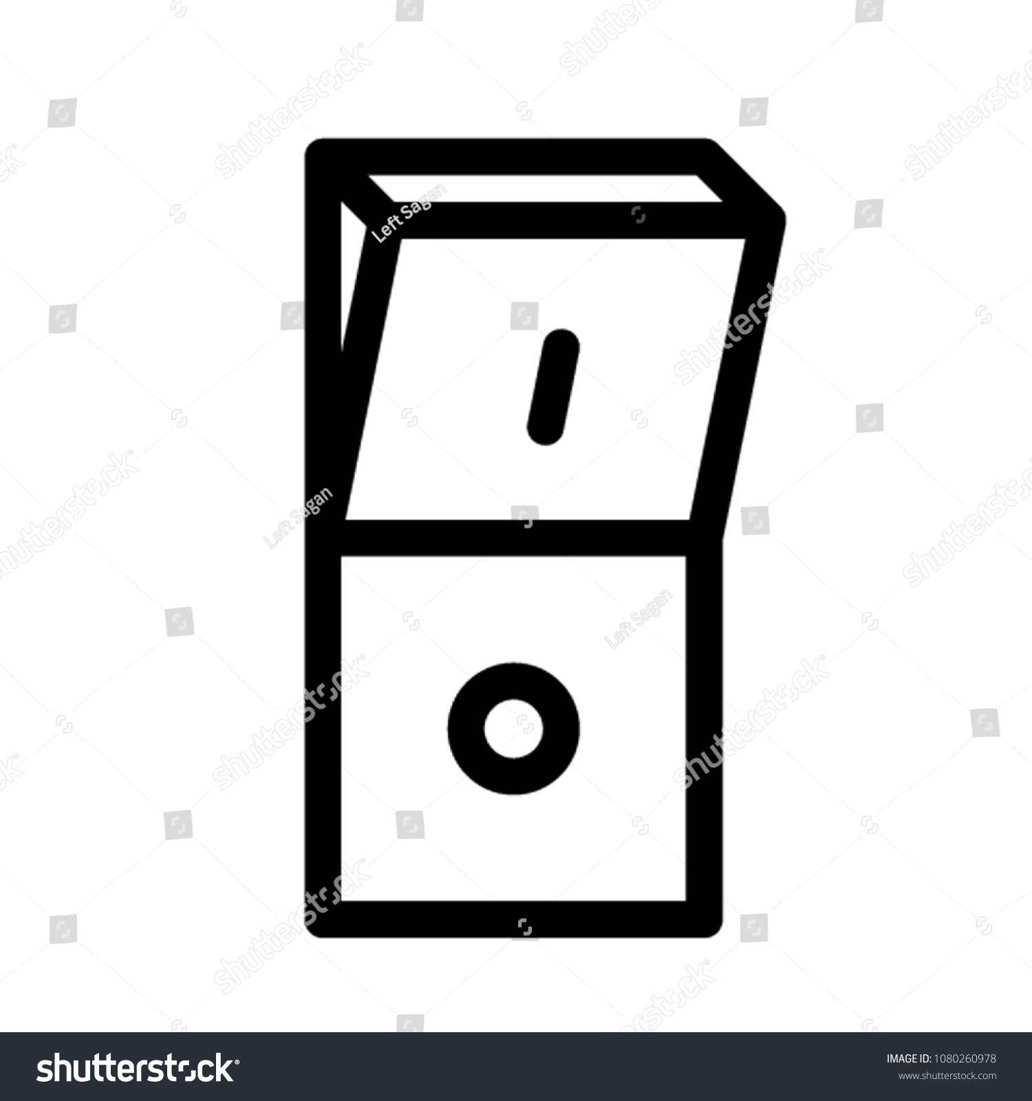 Icon Vector Pictogram Mark Symbol Stock Vector (Royalty Free ...