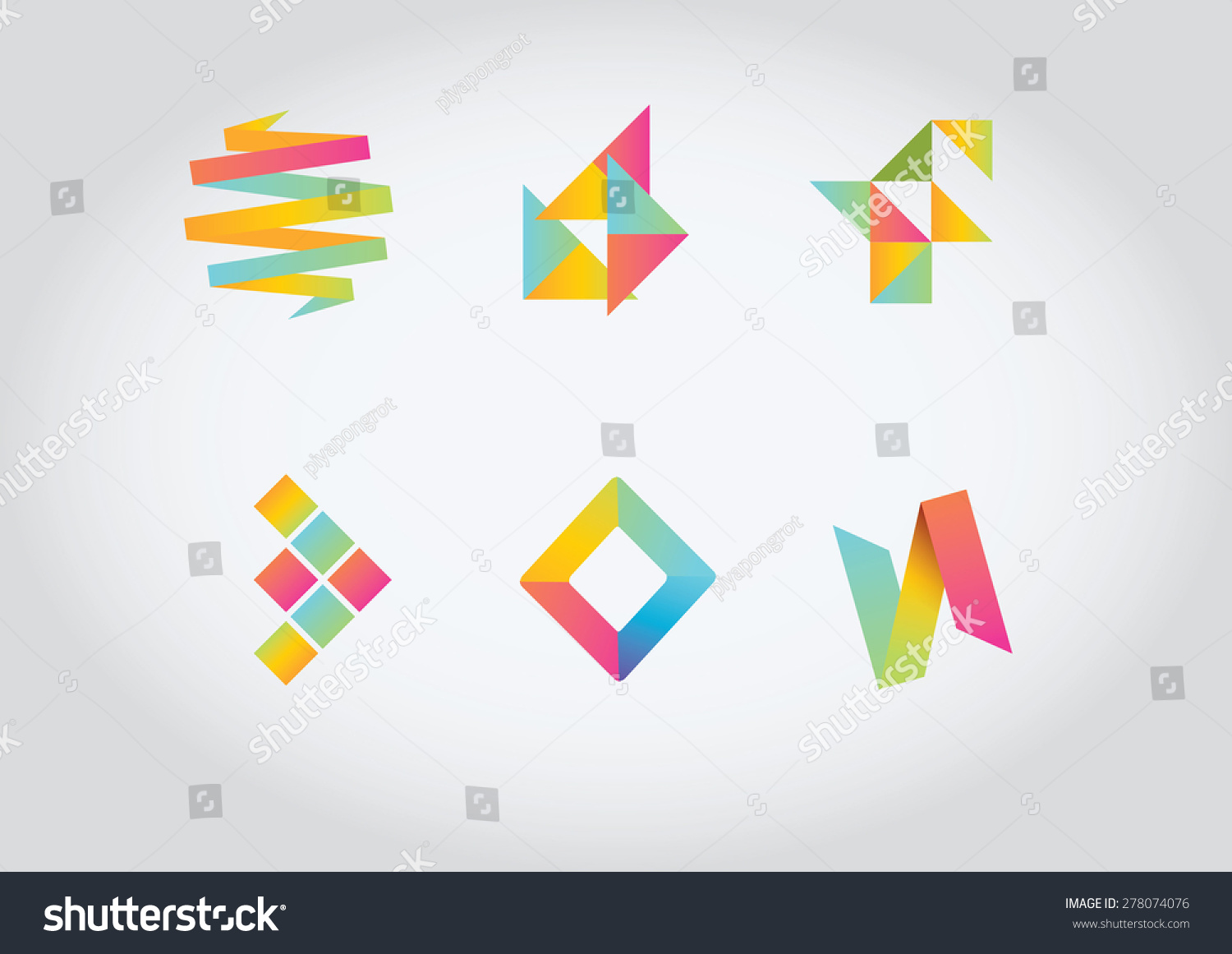 Icons Pastel Set Stock Vector (Royalty Free) 278074076 | Shutterstock