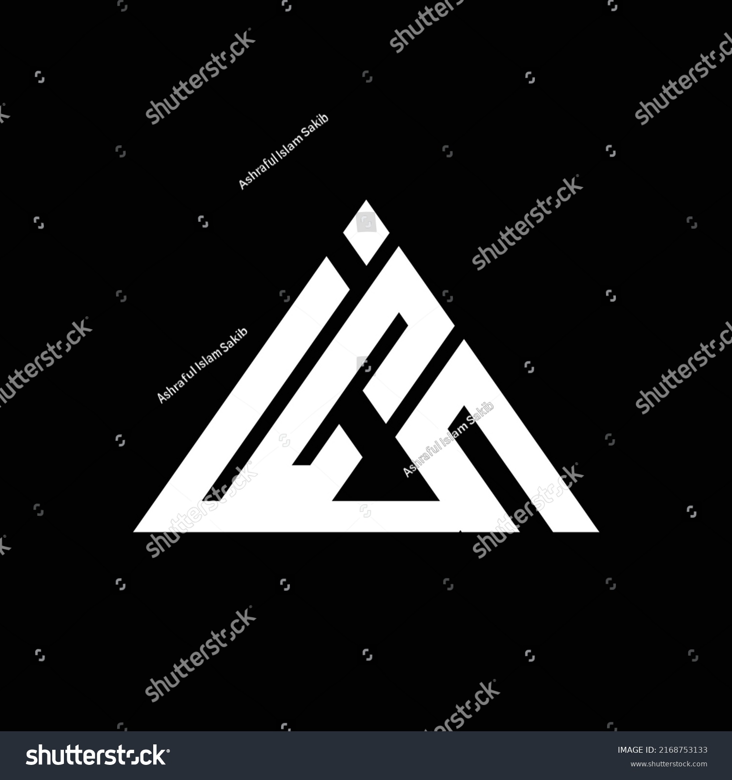 Ics Letter Logo Monogram Logo Design Stock Vector (Royalty Free ...