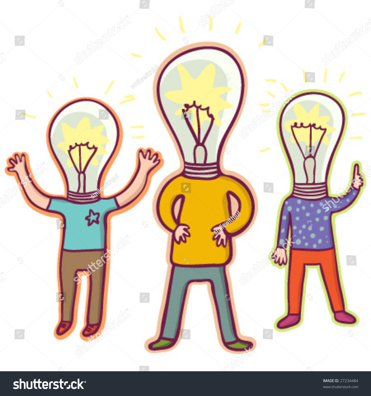 Idea Concept Cartoon Vector Illustration Stock Vector 27234484 ...