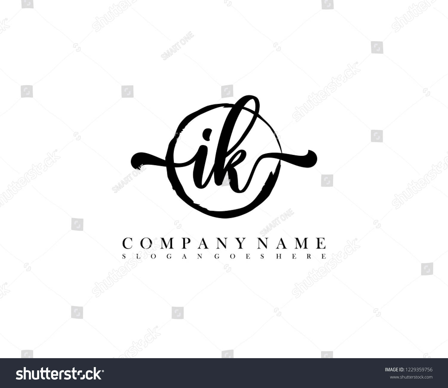 1,430 Ik letter logo Images, Stock Photos & Vectors | Shutterstock