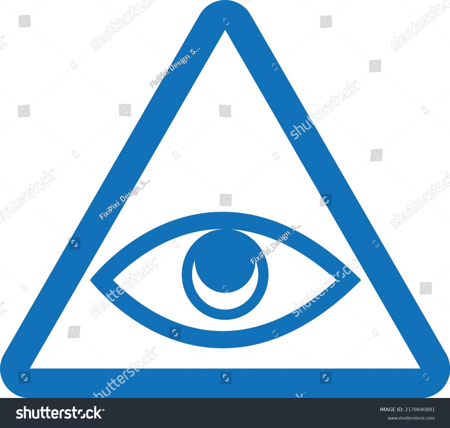 Illuminate Icon Seeing Icon Vector Stock Vector (Royalty Free ...