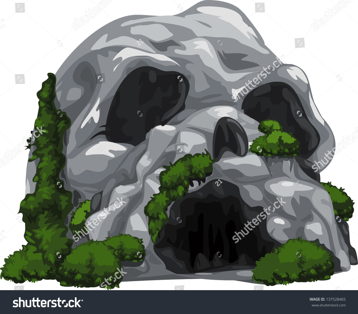 Illustration Cave - 137528465 : Shutterstock