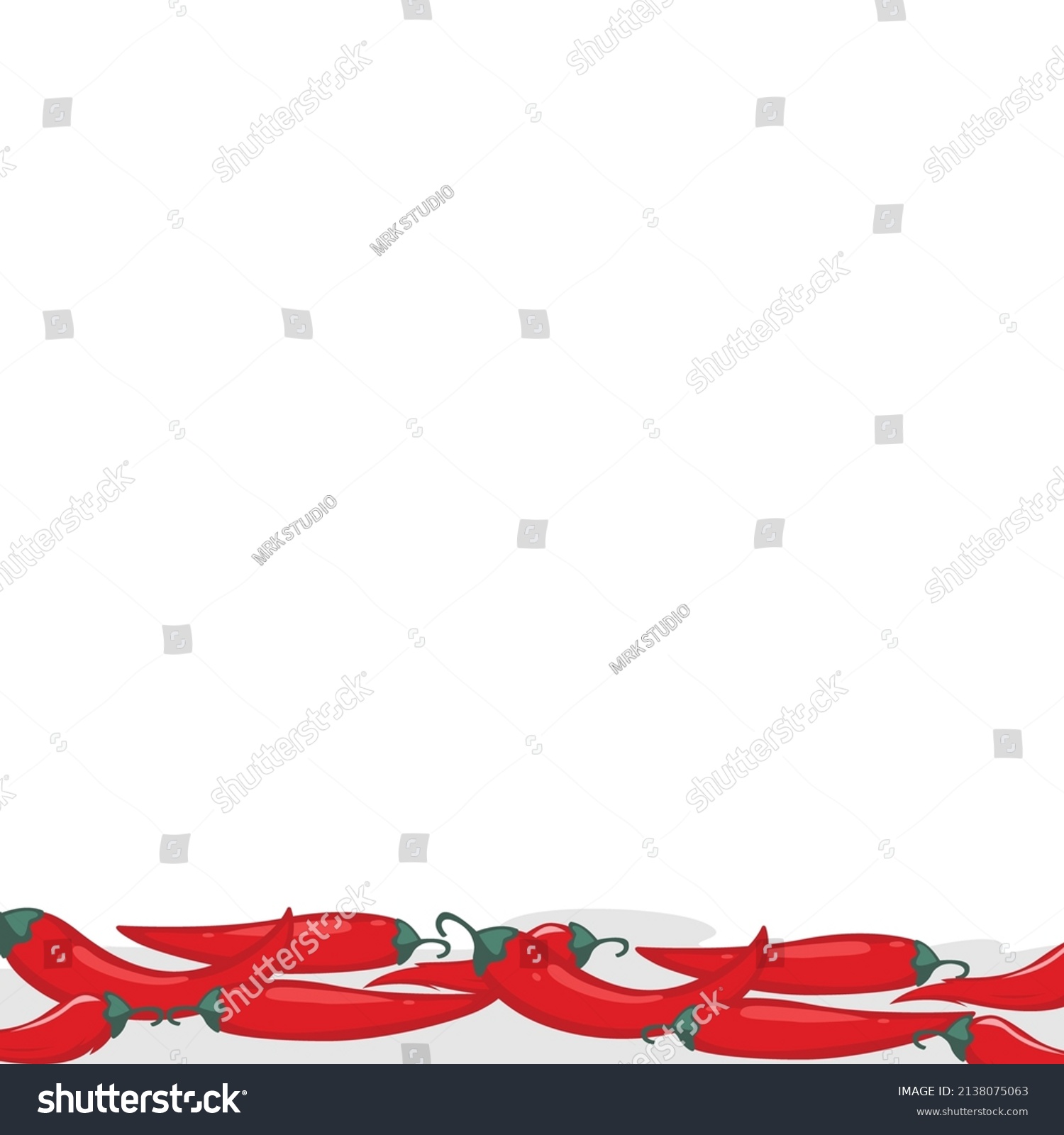 Illustration Chili Design Background Template Stock Vector (Royalty ...