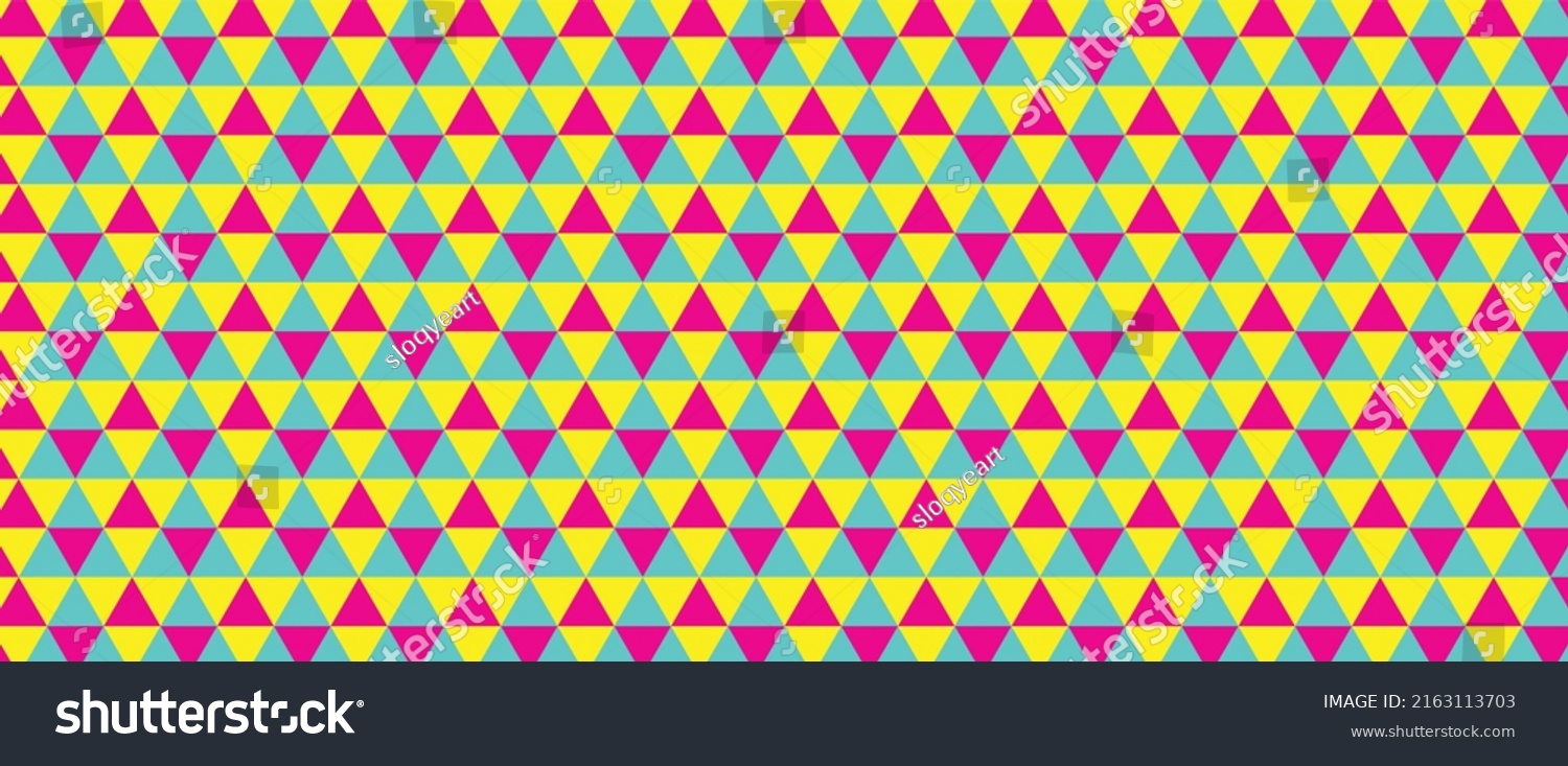 Illustration Graphic Vector Triangle Pattern Retro Stock Vector ...