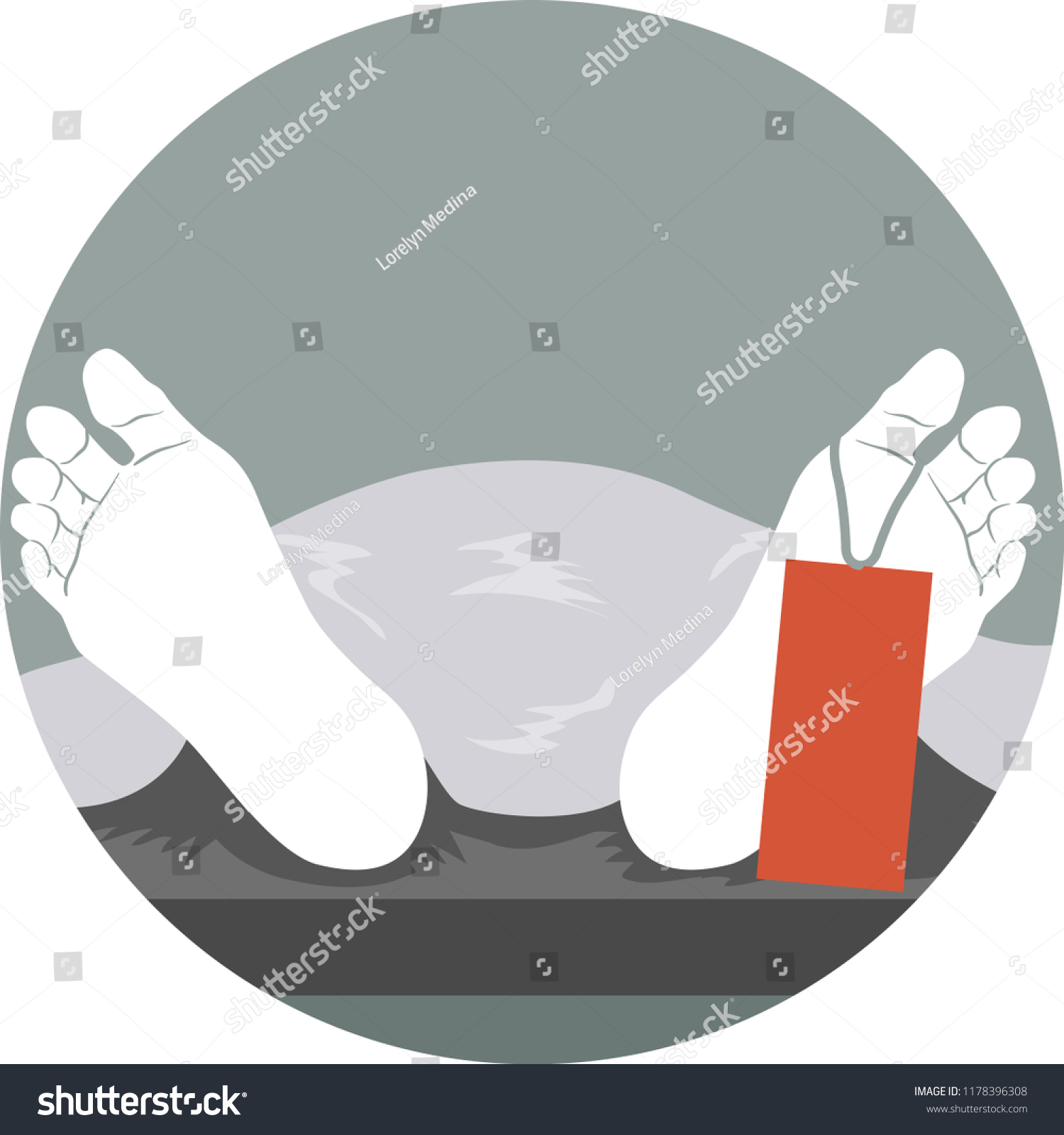 Illustration Dead Body Lying Down Morgue: vetor stock (livre de ... Illustration Dead Body Lying Down Morgue: vetor stock (livre de ...