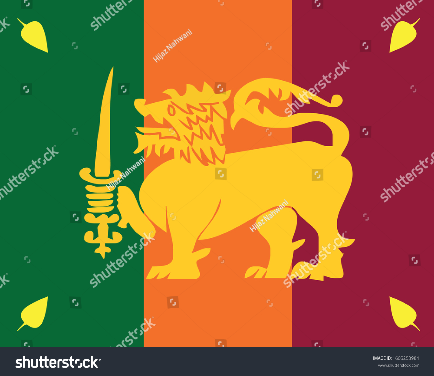 Illustration Sri Lanka National Day Banner Stock Vector (Royalty Free ... Illustration Sri Lanka National Day Banner Stock Vector (Royalty Free ...