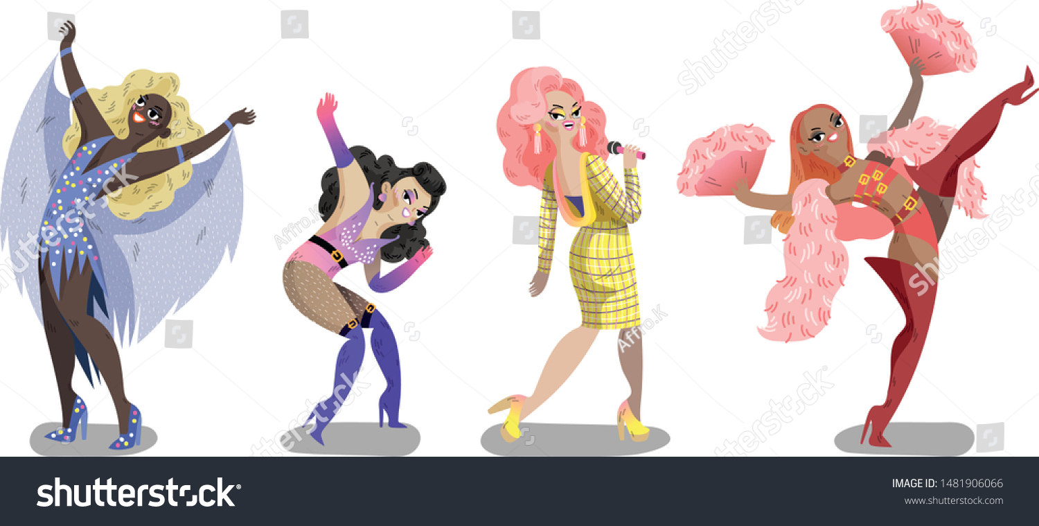 Drag Queen Stock Vectors Images And Vector Art Shutterstock