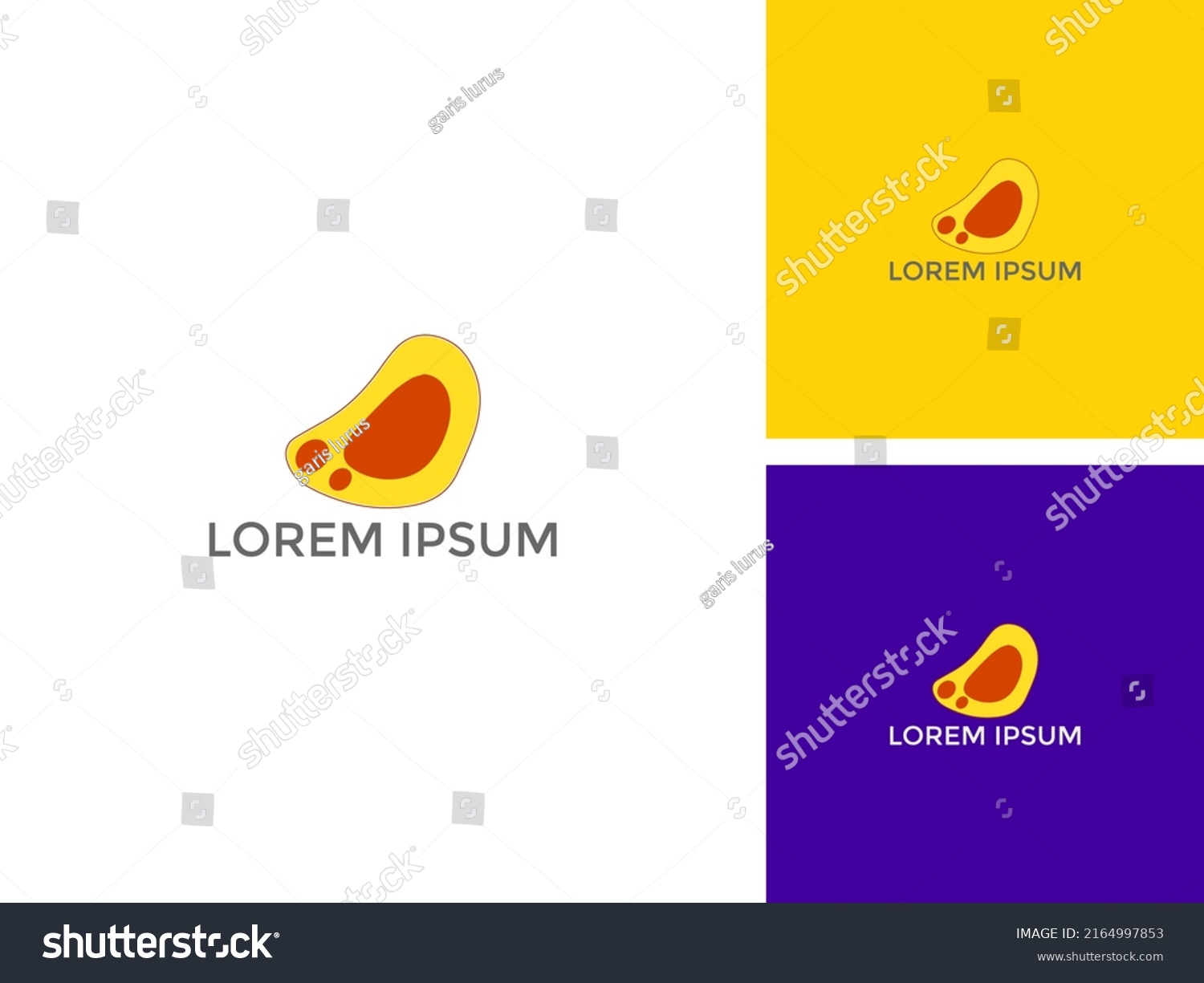 Illustration Simple Egg Logo Design Vector Stock Vector (Royalty Free ...
