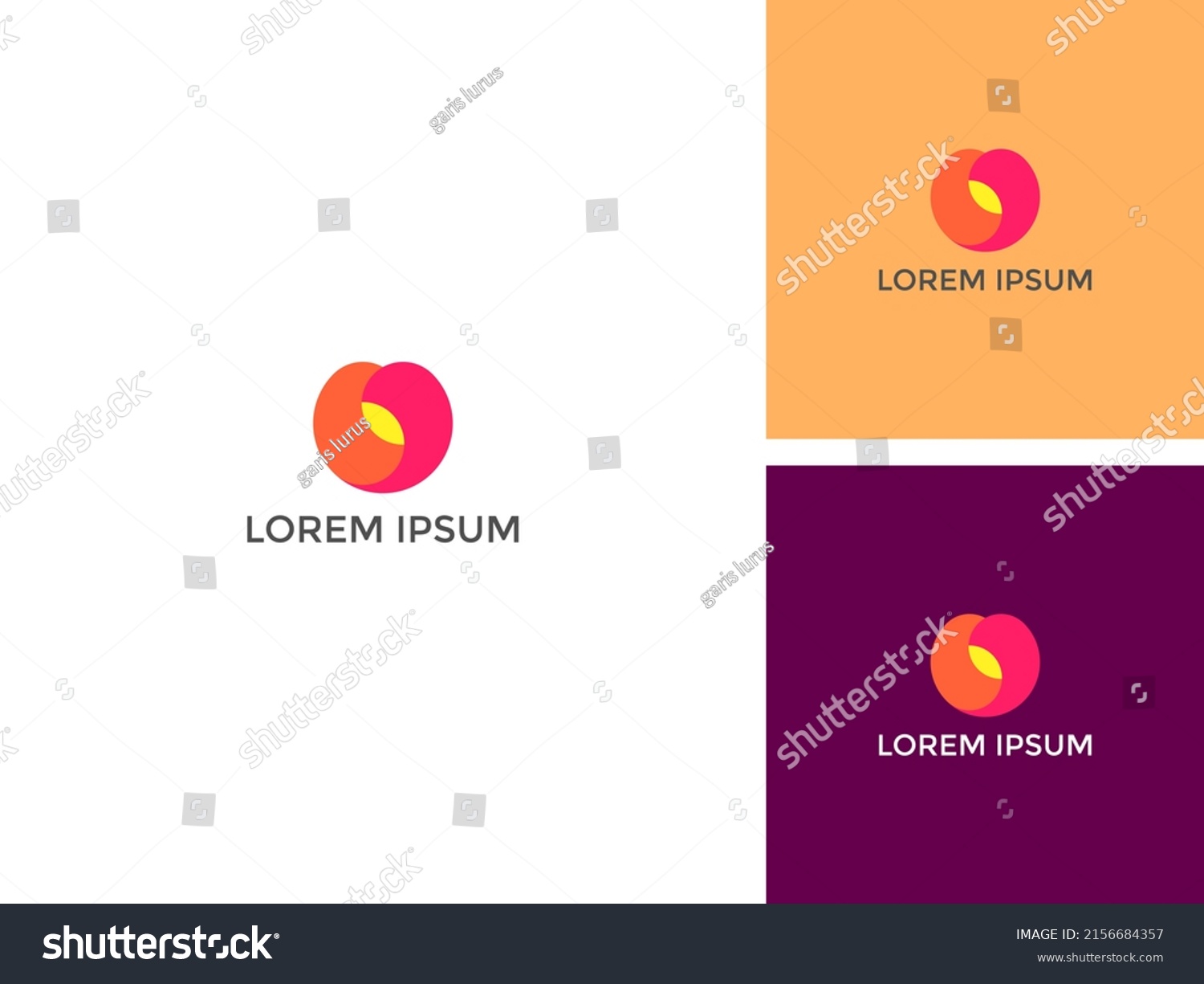 Illustration Simple Love Logo Design Vector Stock Vector (Royalty Free ...